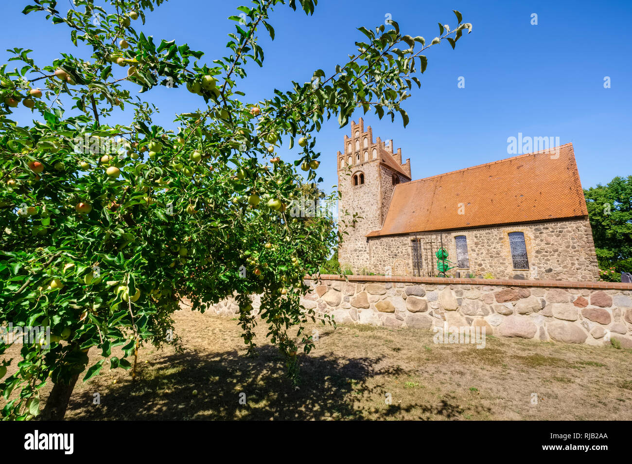 Kirche Herzberg (Mark), Brandenburg, Deutschland Stockfotografie - Alamy