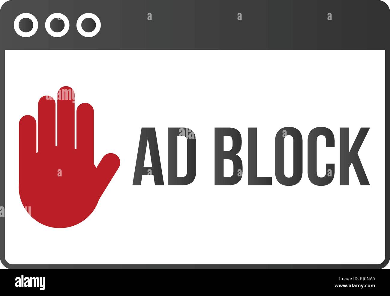 Blocker logo -Fotos und -Bildmaterial in hoher Auflösung – Alamy