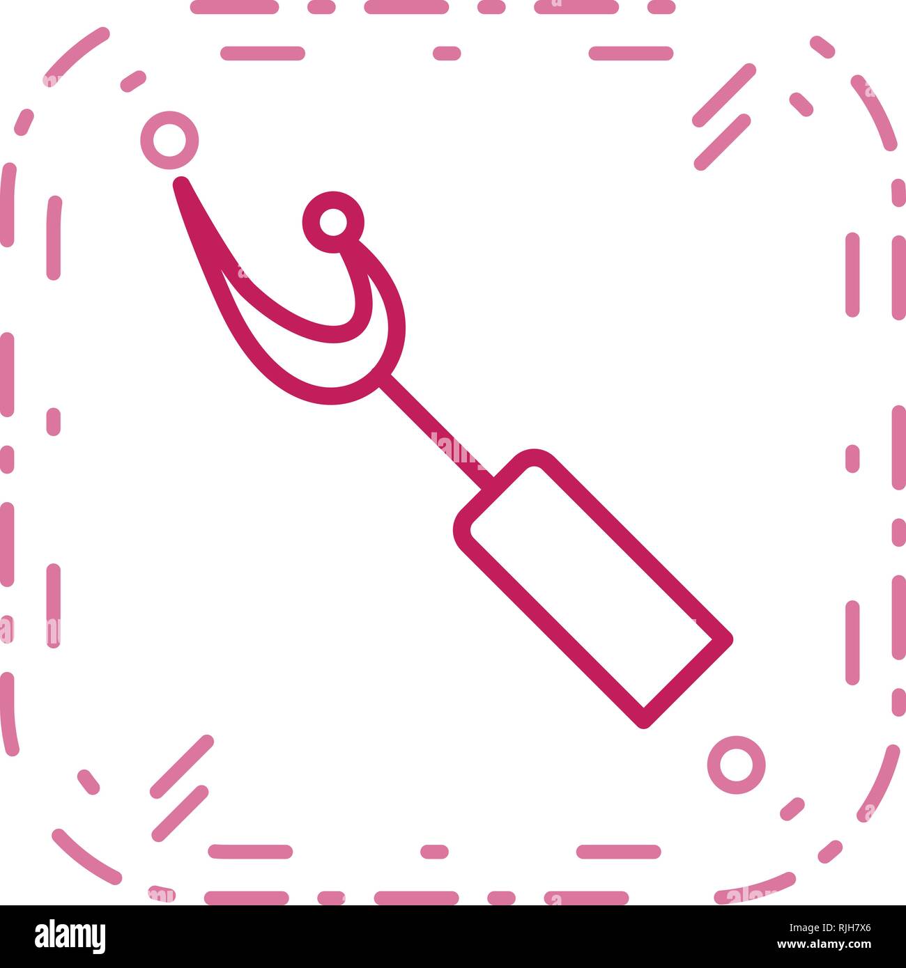 Ripper Vektor Icon Zeichen Symbol Vektor Illustration für den privaten ...