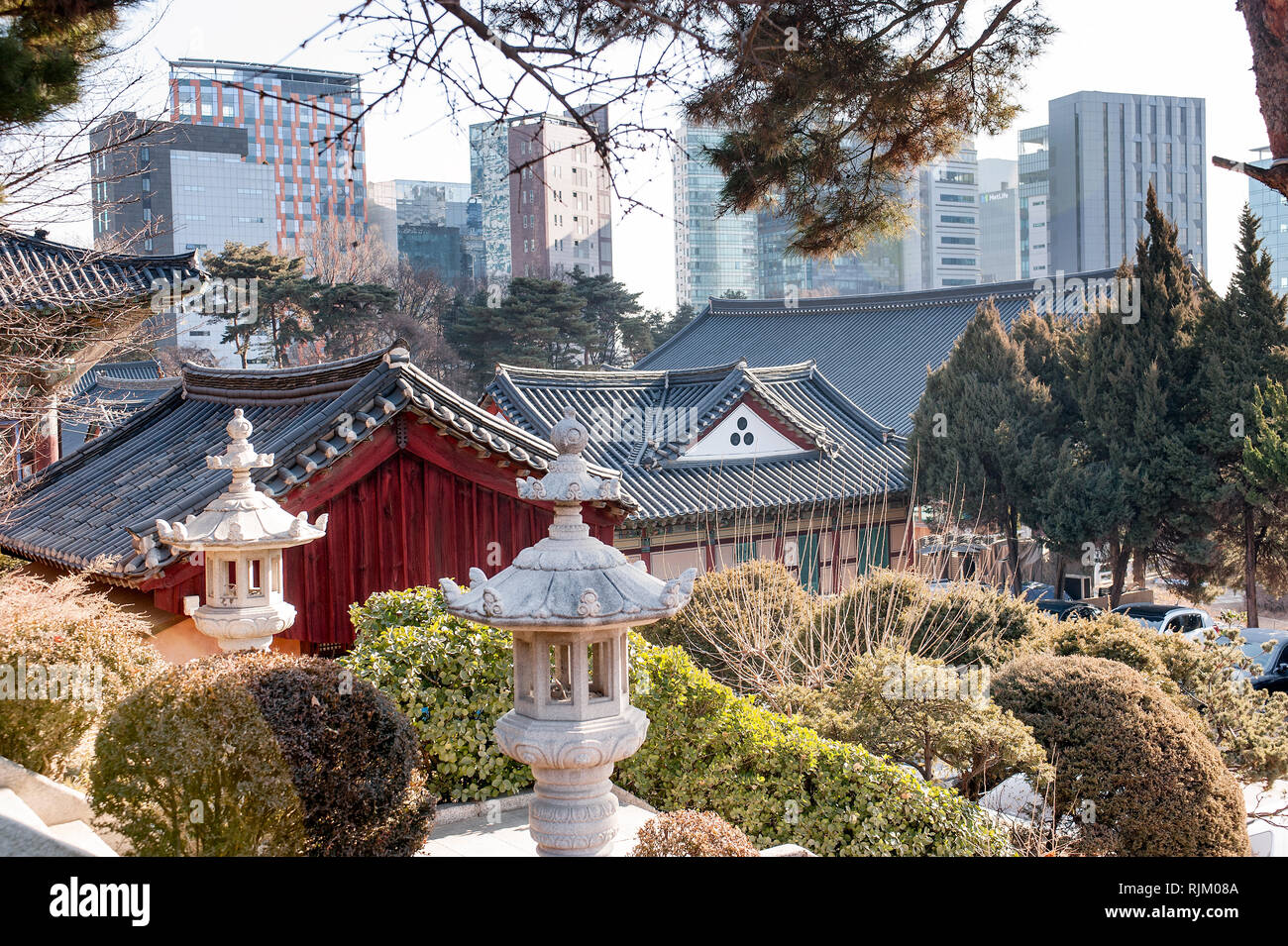 Korea bongeunsa -Fotos und -Bildmaterial in hoher Auflösung – Alamy