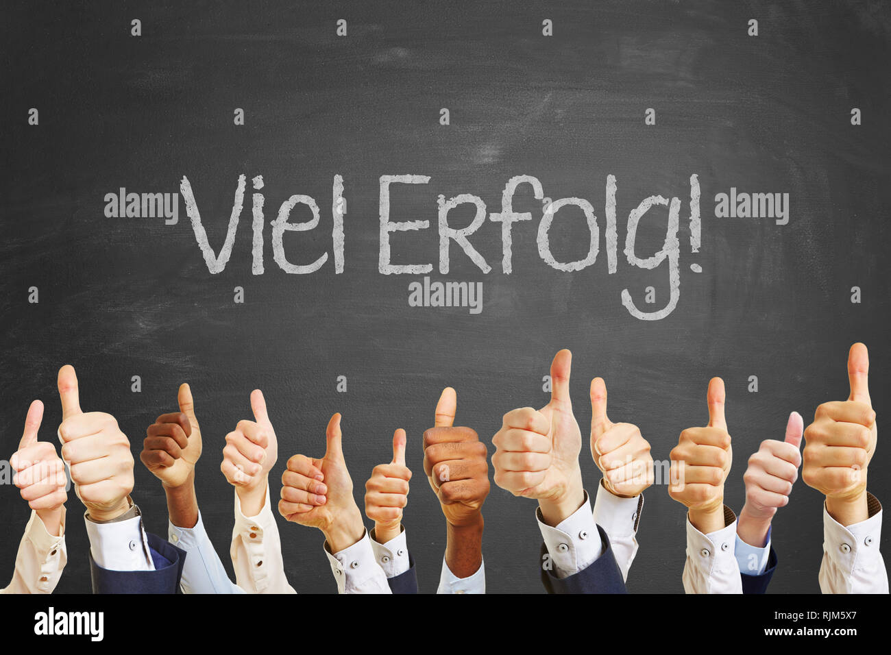Erfolg motivation Konzept mit Deutschen Motto Erfolg motivation Konzept mit Deutschen Motto