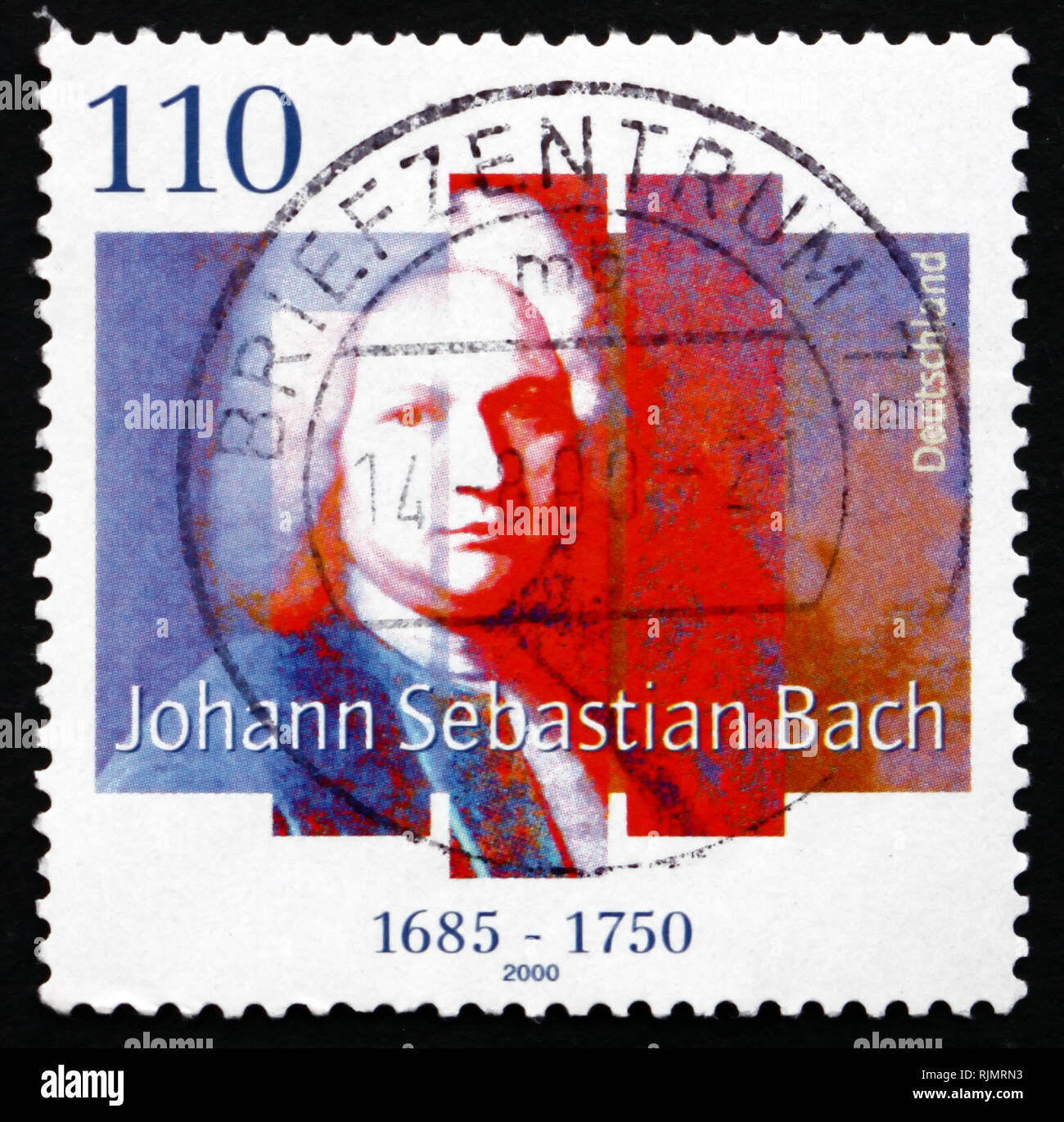 Deutschland - ca. 2000: ein Stempel im Deutschland bedruckt zeigt ...