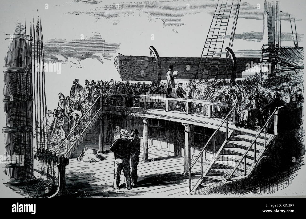 Emigrant Ship Stockfotos und -bilder Kaufen - Alamy