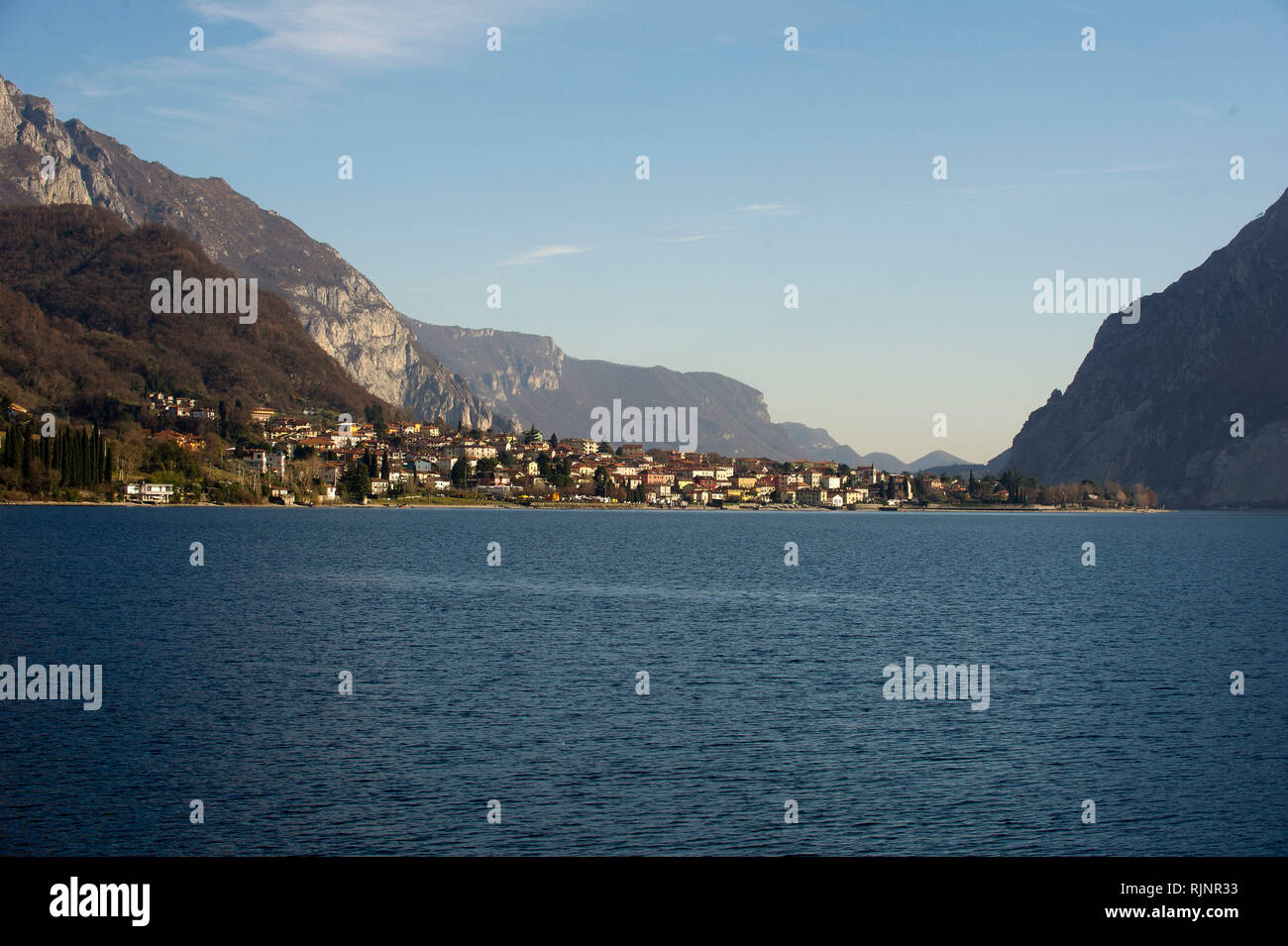 Europa, Italien, Lombardei, Lago Lario, Lago Como, Lecco Zweig ...