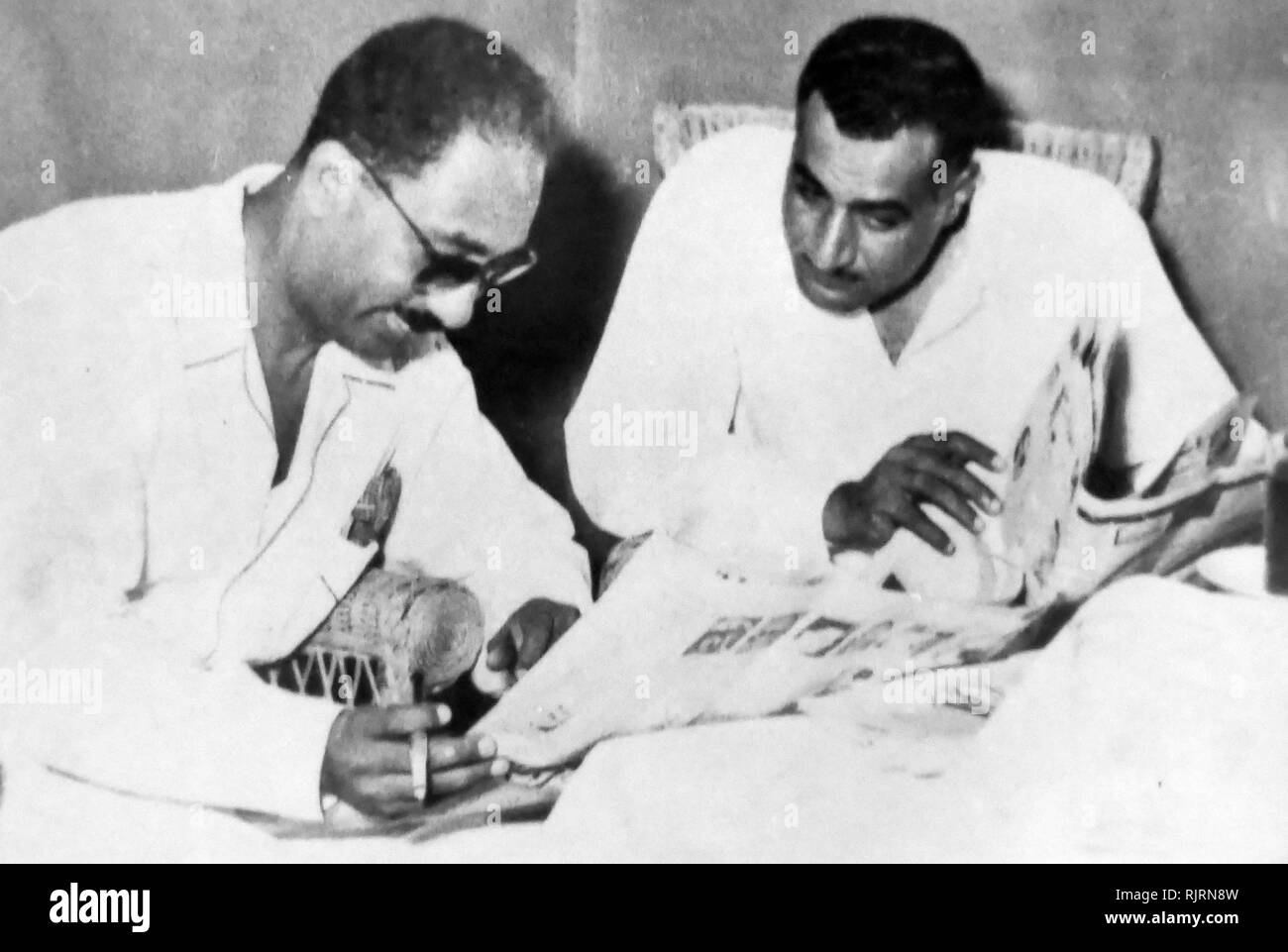 President Egypt Anwar El Sadat Stockfotos & President Egypt Anwar El ...