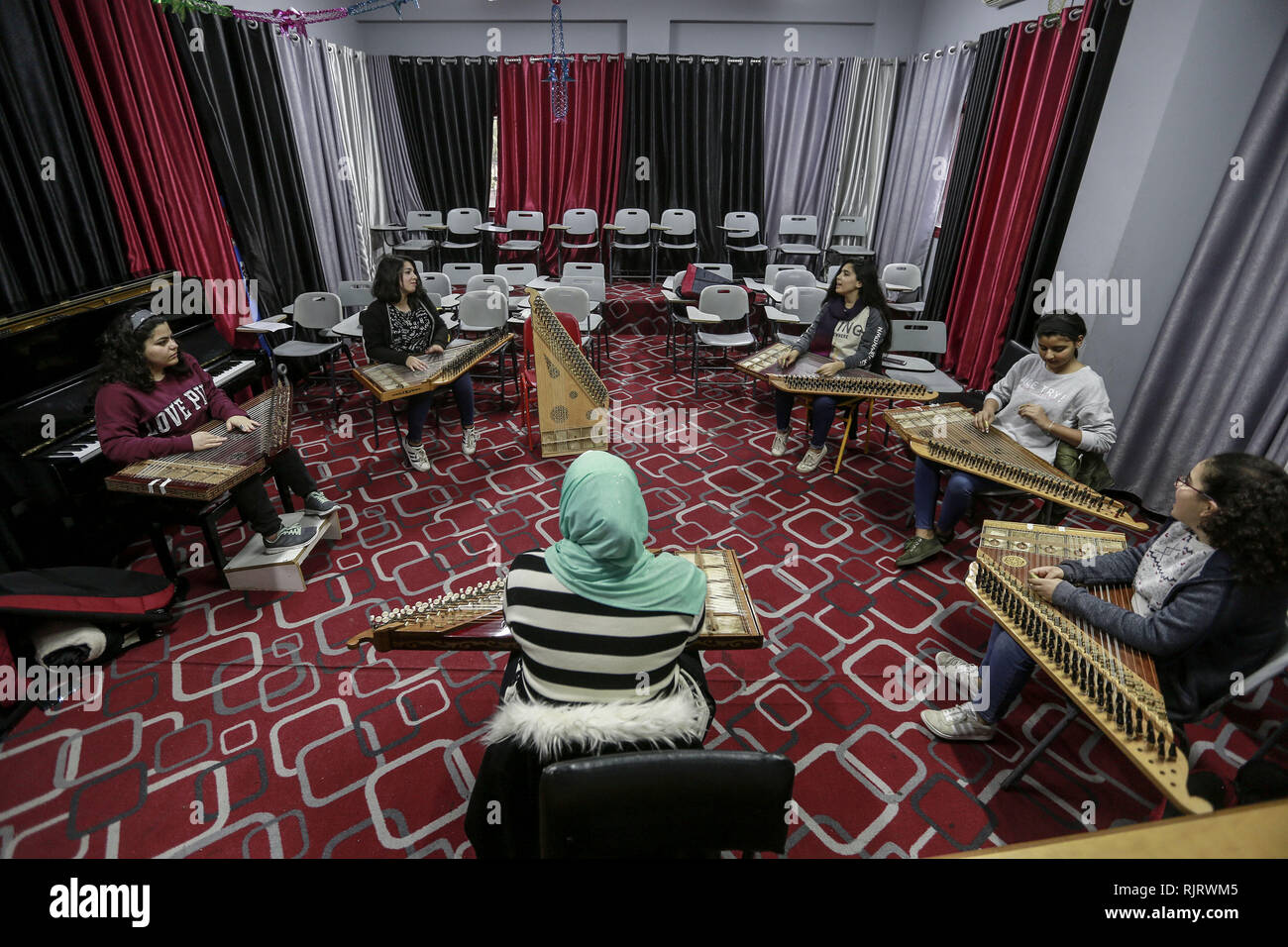 06. Februar 2019, die Palästinensischen Gebiete, in Gaza Stadt: ein ...