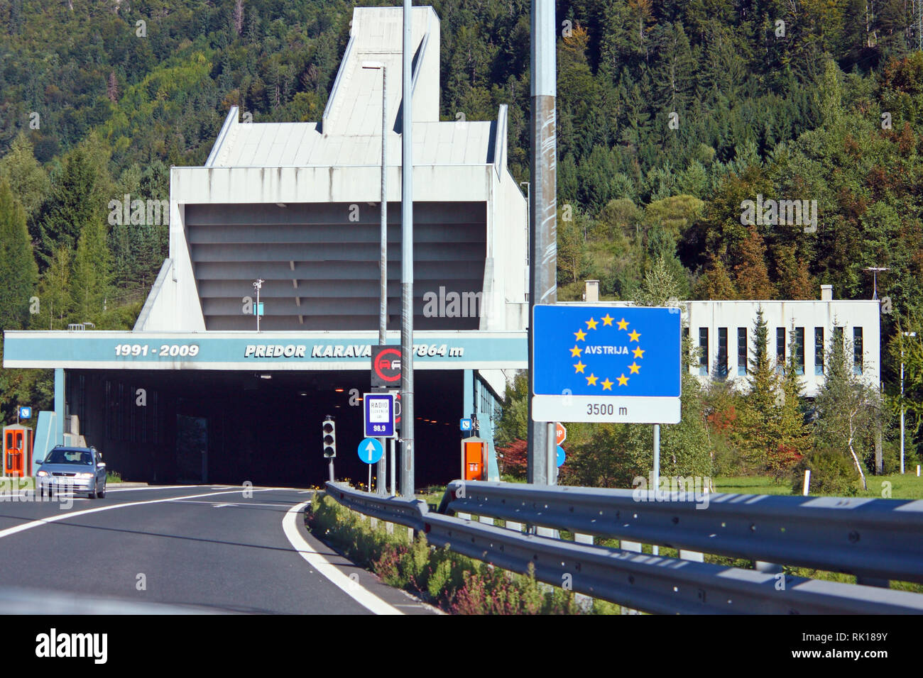 Schne Slowenien Autobahn Geschwindigkeit Fotos