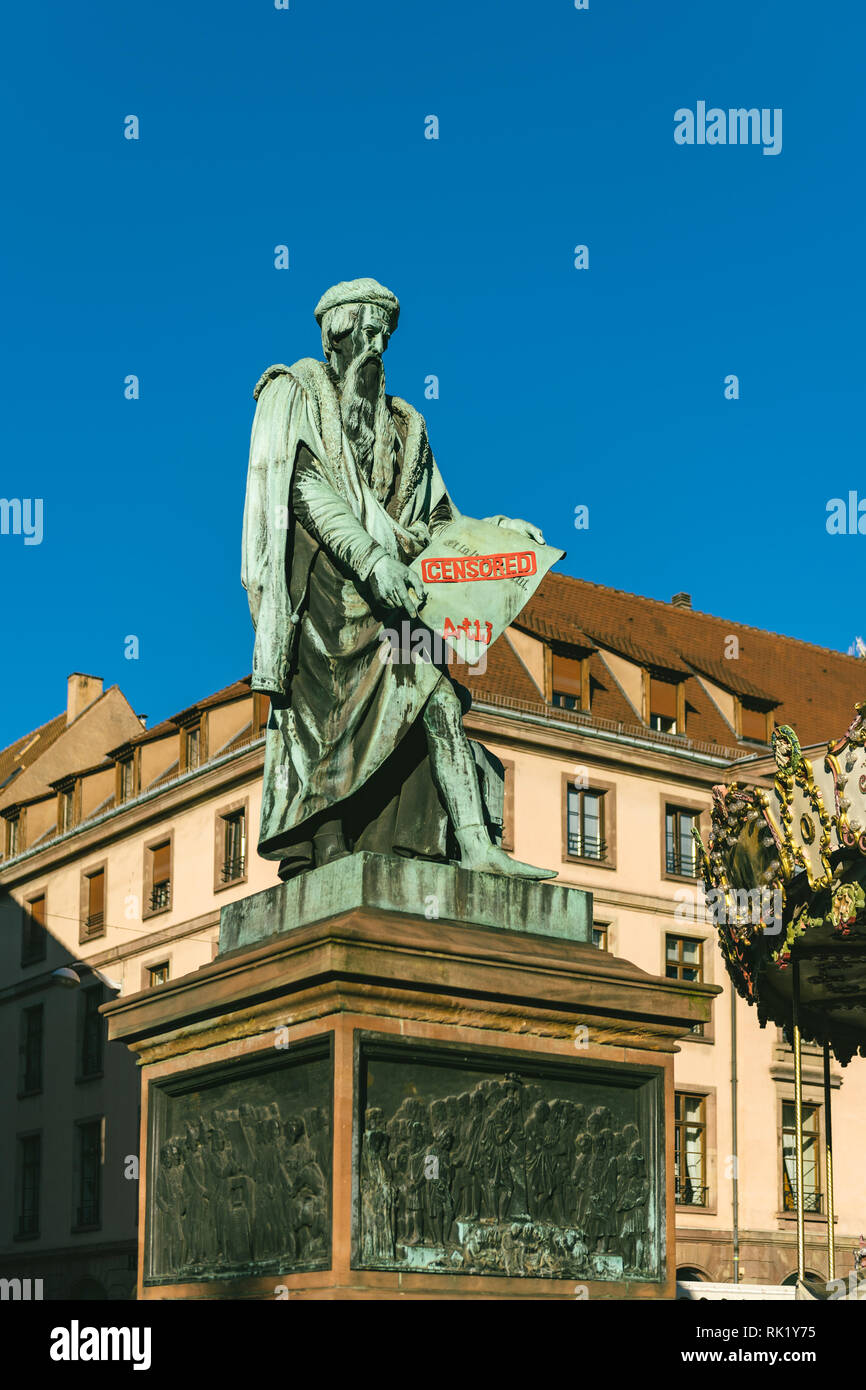 Statue european parliament strasbourg -Fotos und -Bildmaterial in hoher ...