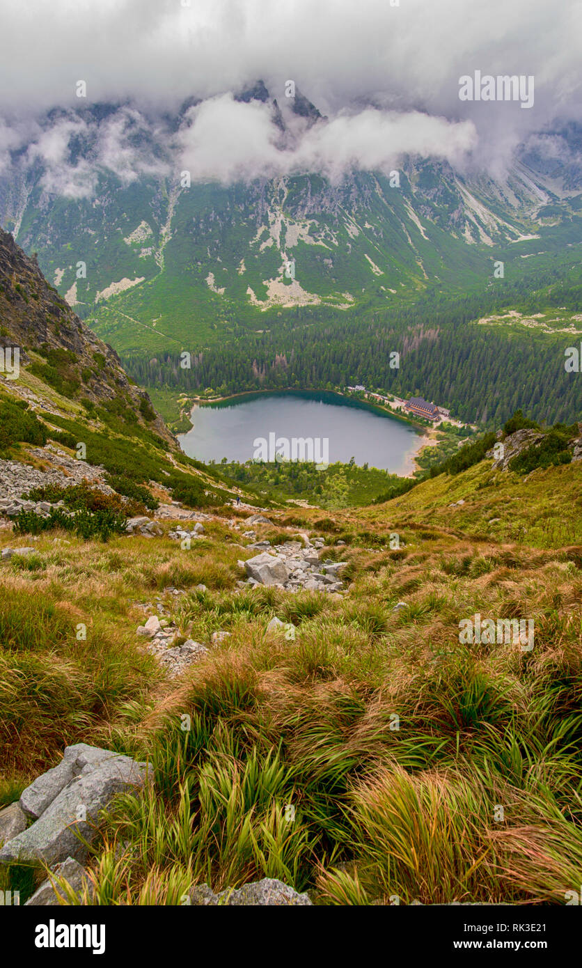 Schönen See Poprad in der Slowakei in Europa Stockfotografie - Alamy