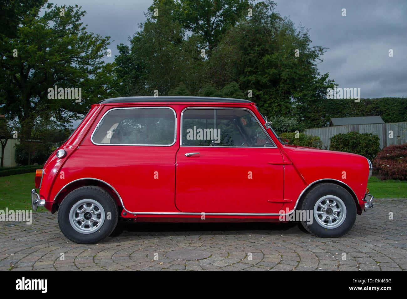 1964 Morris Mini Cooper S Classic British Car Stockfotografie - Alamy