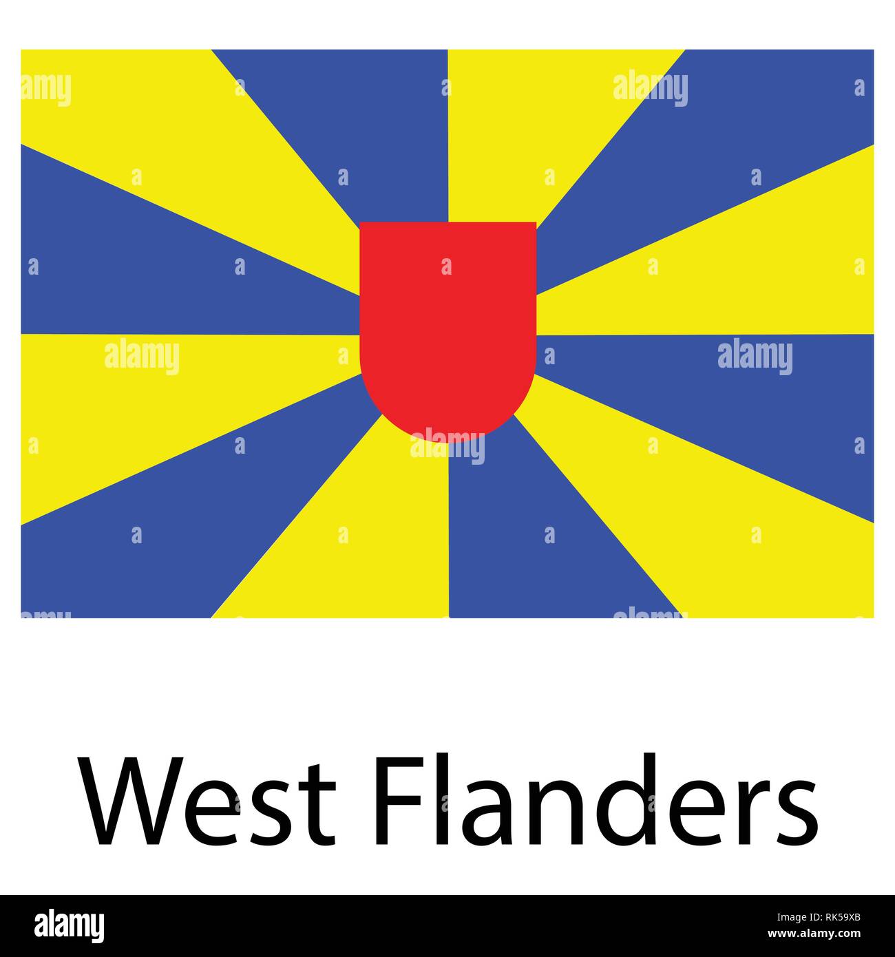 West flanders Stock-Vektorgrafiken kaufen - Alamy