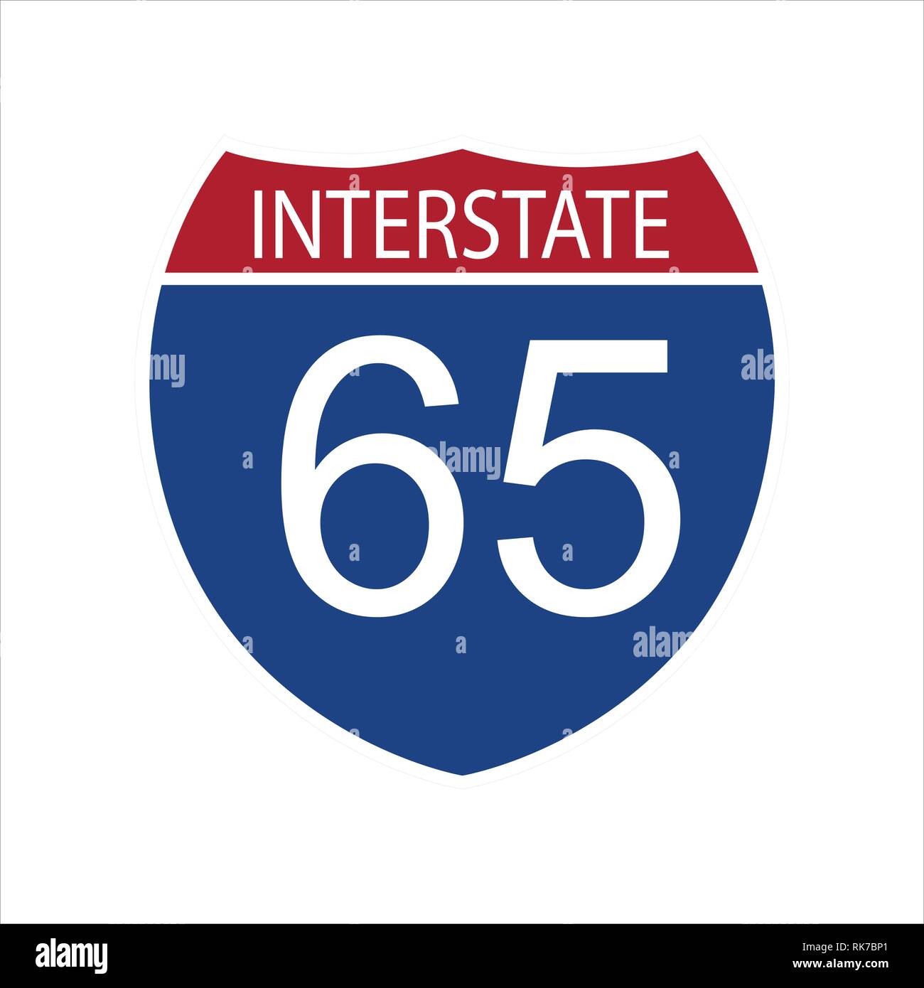 Interstate amerika autobahn Stock-Vektorgrafiken kaufen - Alamy
