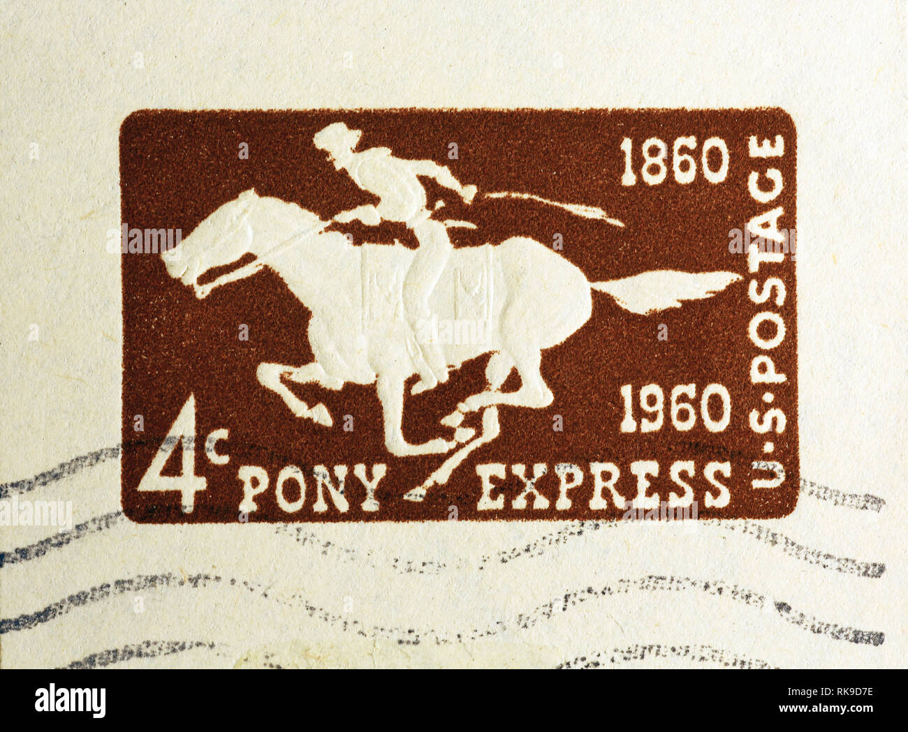 Pony express rider -Fotos und -Bildmaterial in hoher Auflösung – Alamy