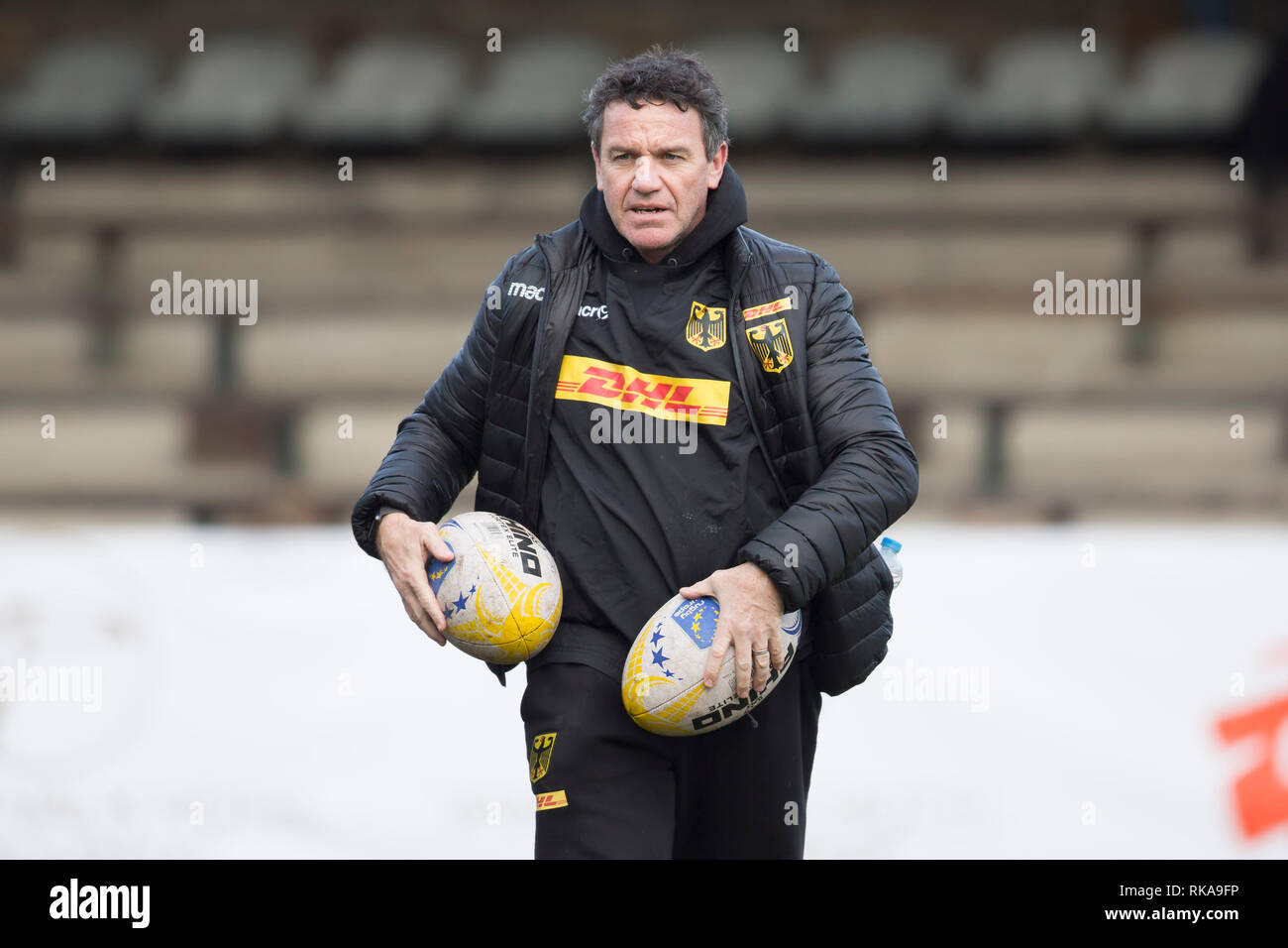 Bruessel, Belgien. 09 Feb, 2019. Rugby: EM, Abteilung 1A, Spieltag 1 ...