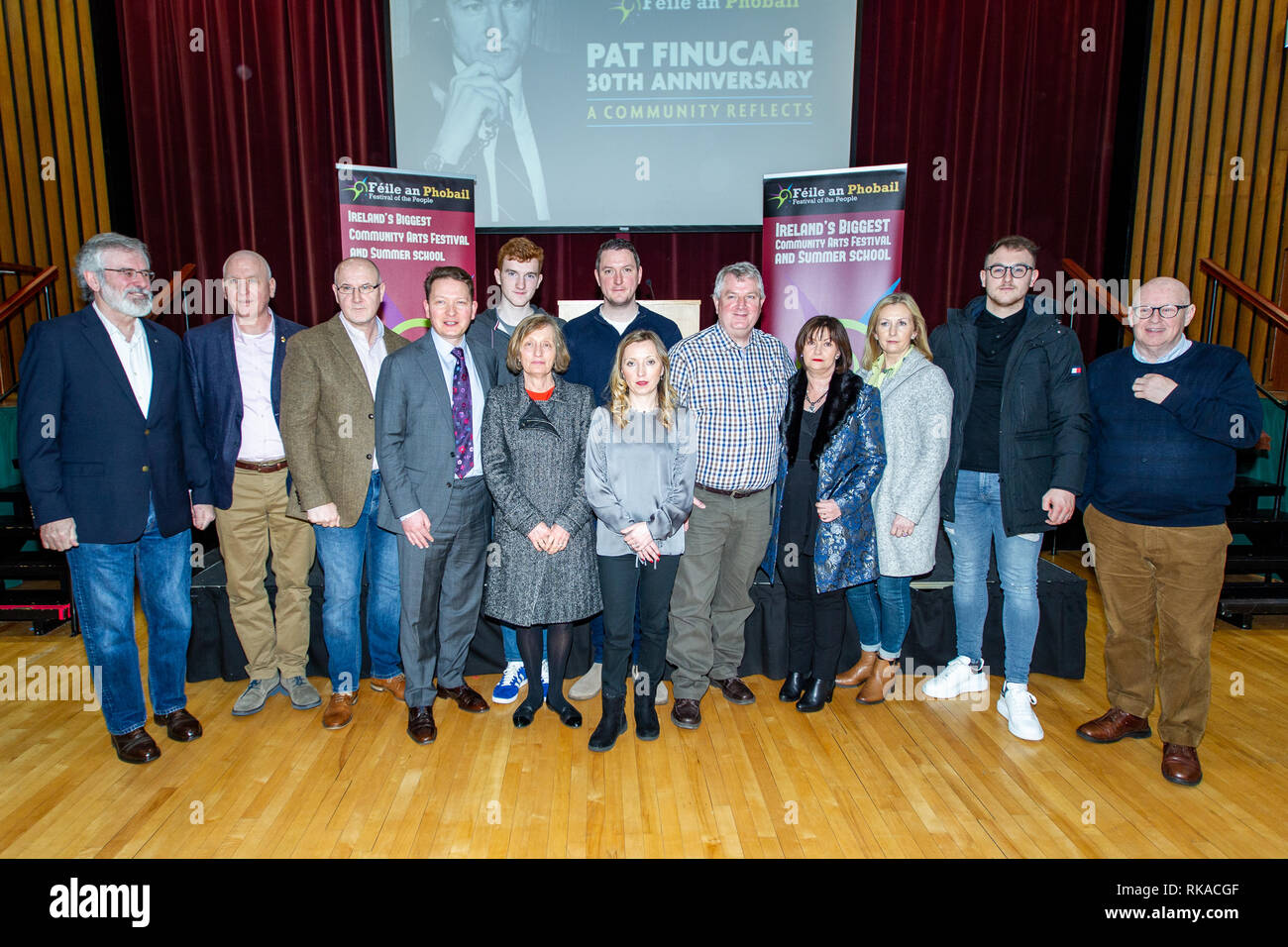 Die familie des ermordeten anwalt pat finucane -Fotos und -Bildmaterial ...