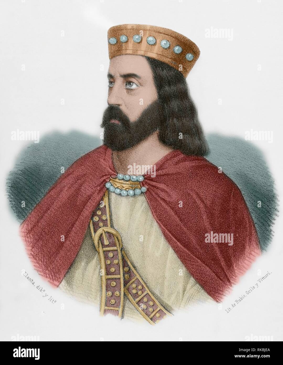 Alfonso ich de asturias Stockfotos und -bilder Kaufen - Alamy