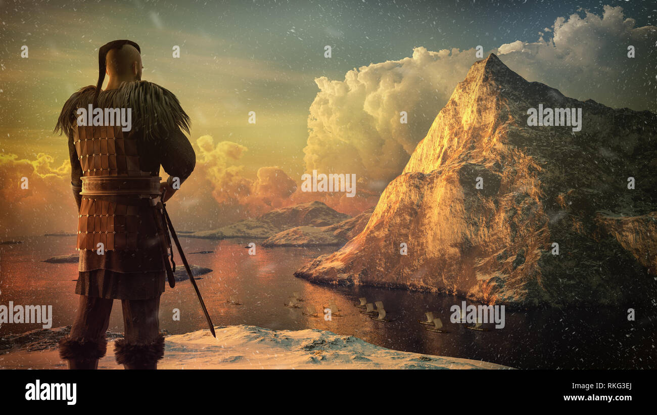 Abbildung wikinger schiffe -Fotos und -Bildmaterial in hoher Auflösung ...