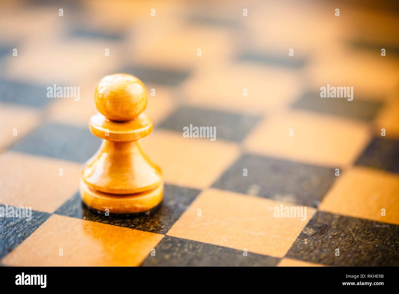Leeres Schachbrett Stockfotos und -bilder Kaufen - Alamy