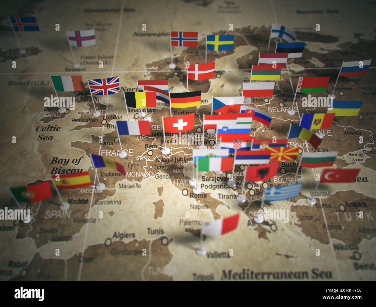 Europäische union karte -Fotos und -Bildmaterial in hoher Auflösung – Alamy