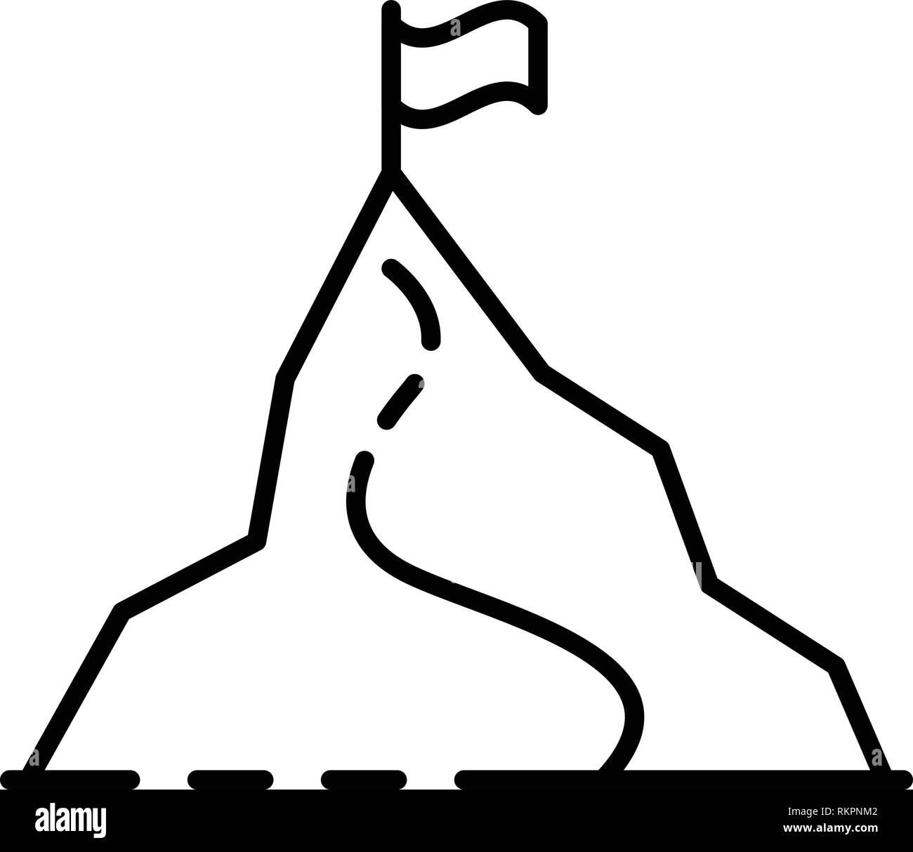 Bergpanorama schwarz weiß alpen Stock-Vektorgrafiken kaufen - Alamy