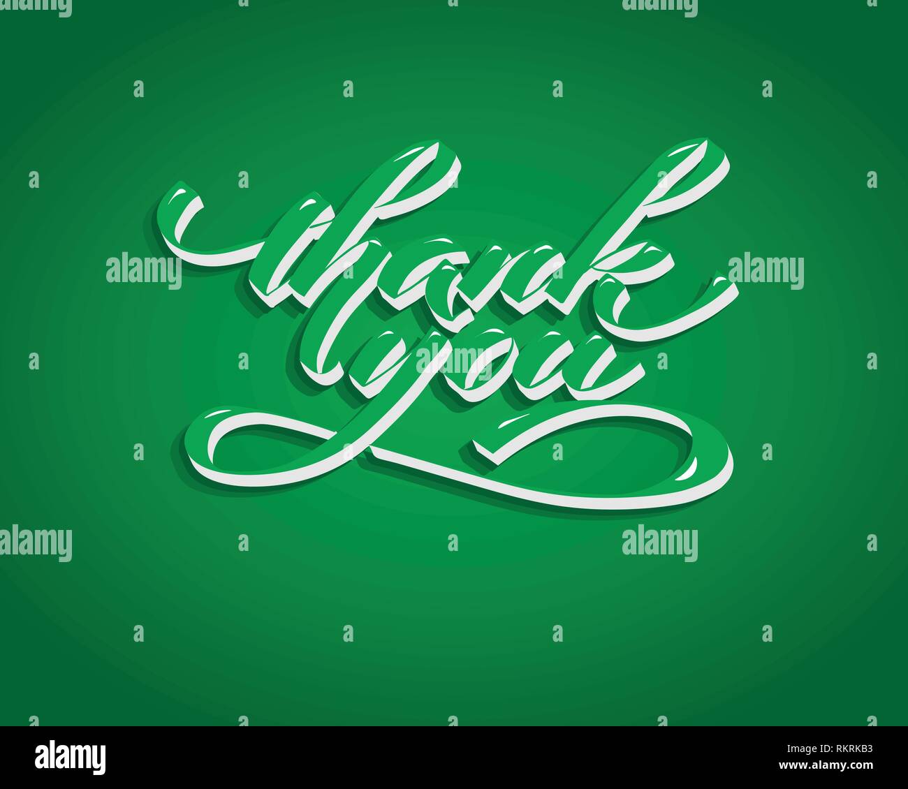 Vielen Dank - Hand Beschriftung Beschriftung urlaub Design, schwarze ...