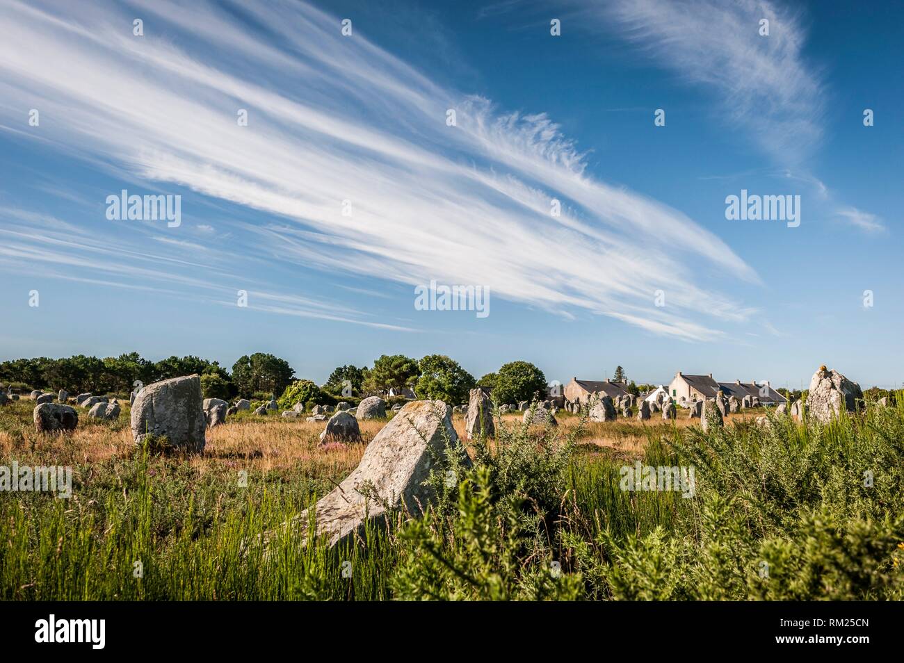 Die ménec Ausrichtungen, die Bekannteste megalithen unter den Carnac ...