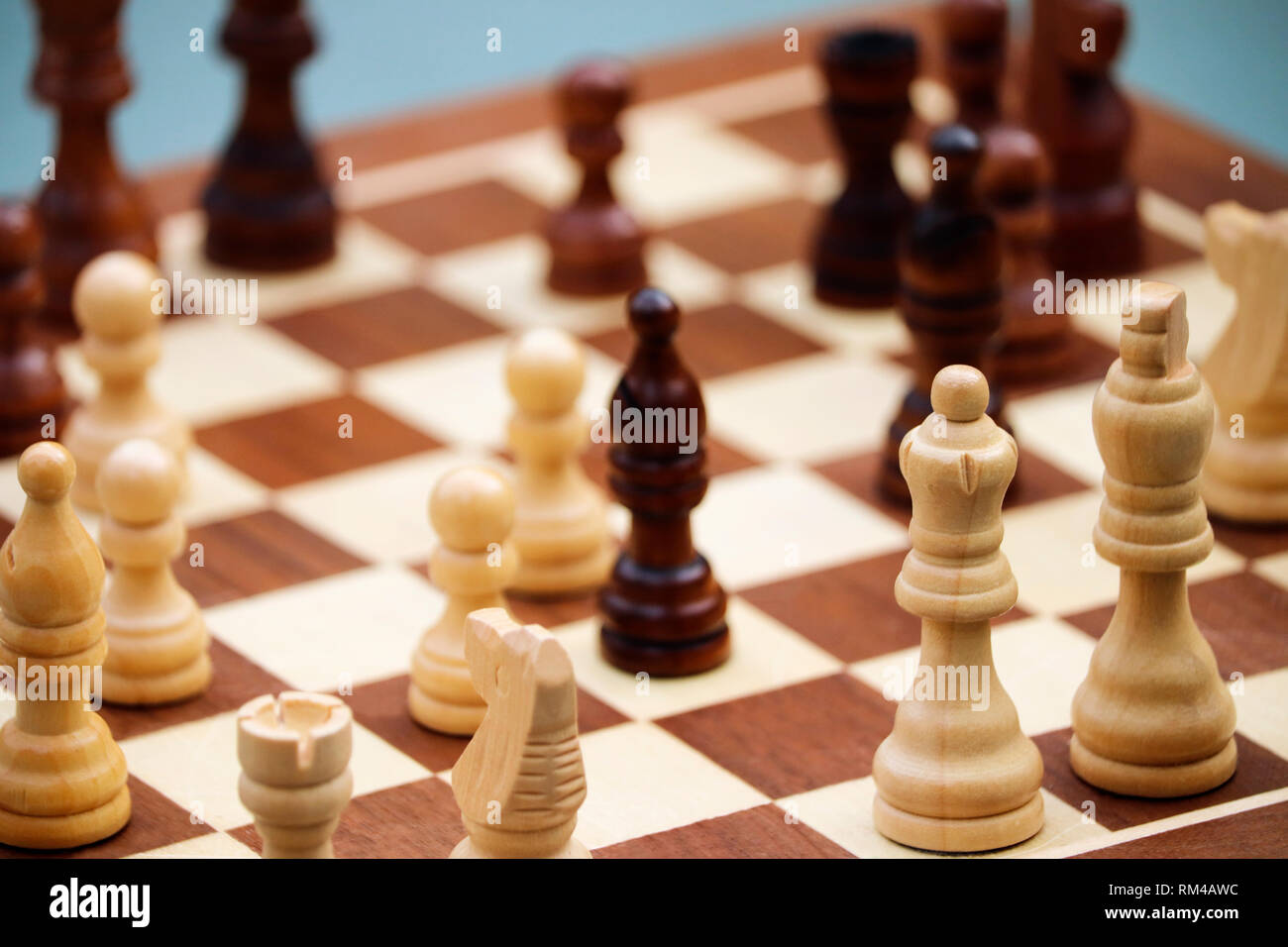 Chess set -Fotos und -Bildmaterial in hoher Auflösung – Alamy