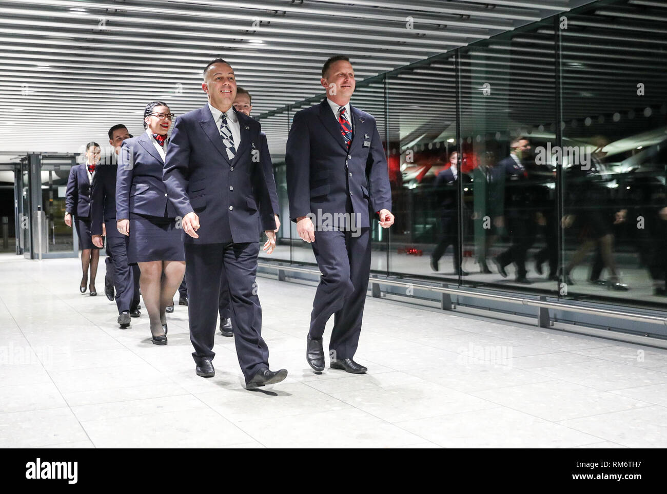 Embargo auf 0001 Donnerstag, 14. Februar Carl Bloor (links) und Nathan ...