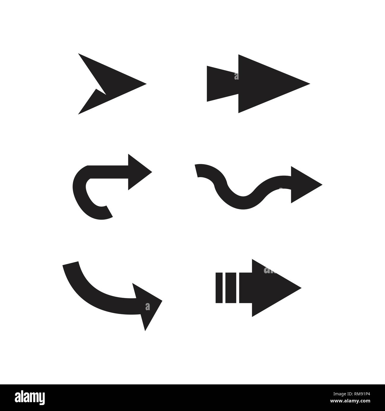 Linker pfeil vektorvektoren -Fotos und -Bildmaterial in hoher Auflösung ...