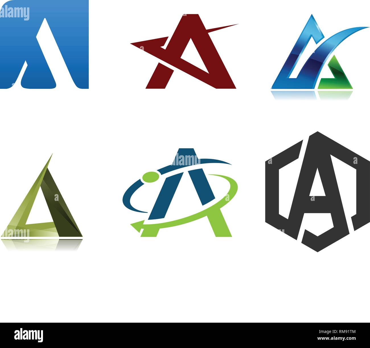 Punkte logo Stock-Vektorgrafiken kaufen - Alamy