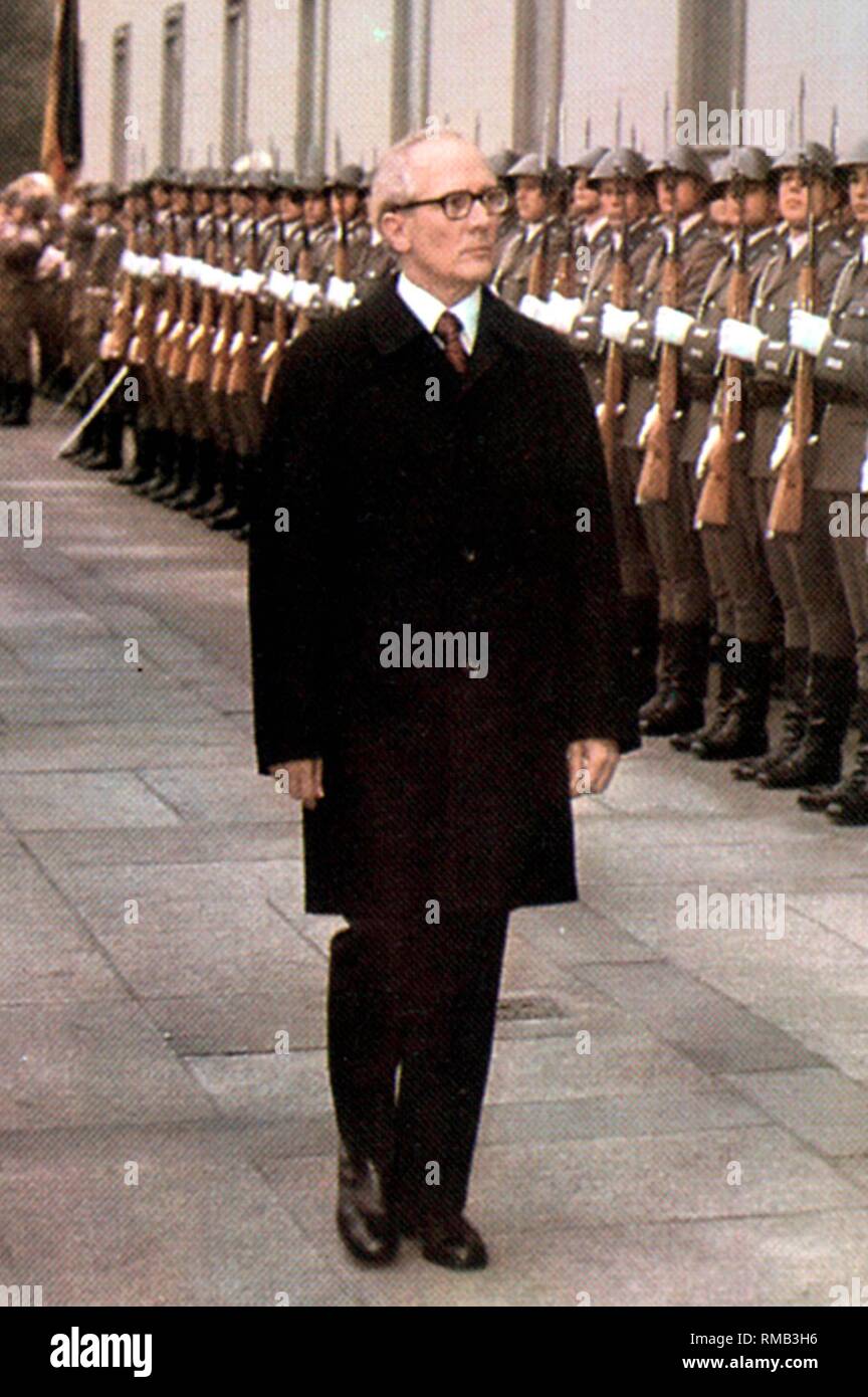 Staatsratsvorsitzender der ddr -Fotos und -Bildmaterial in hoher ...