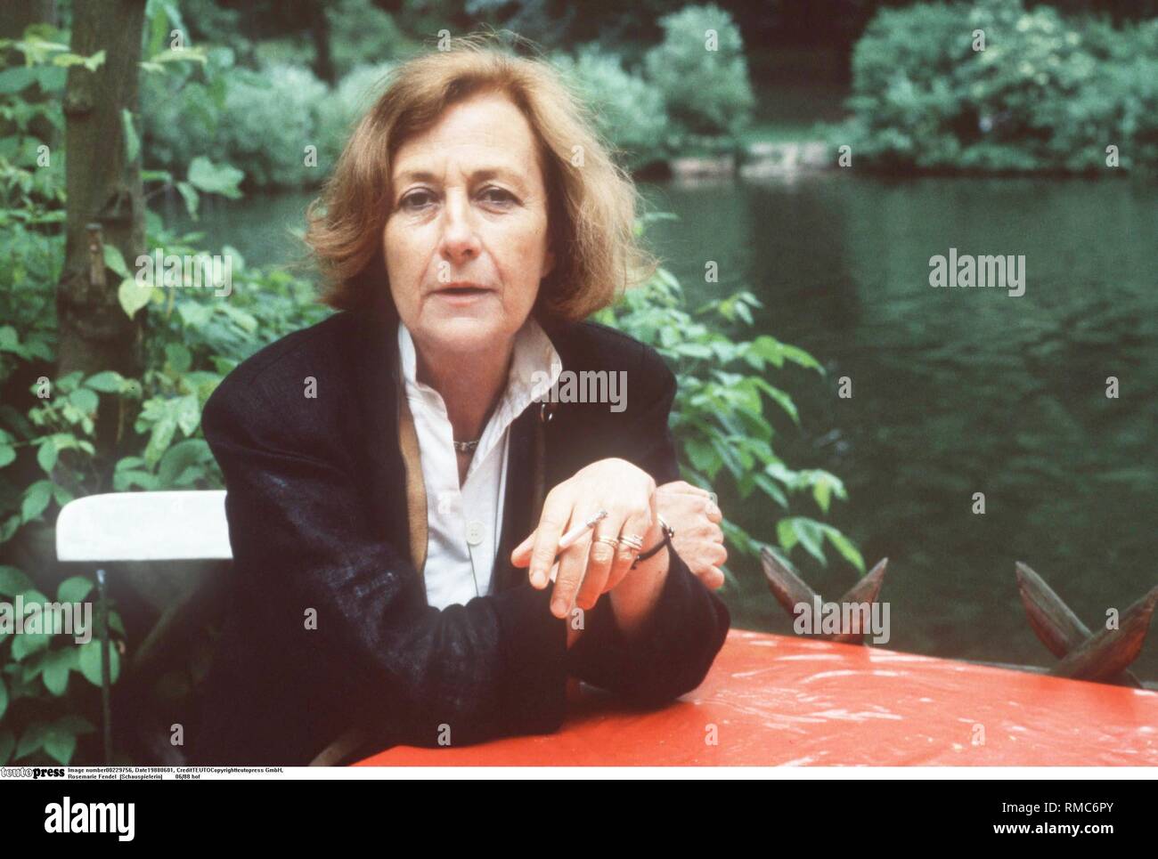 Rosemarie Fendel Stockfotos und -bilder Kaufen - Alamy