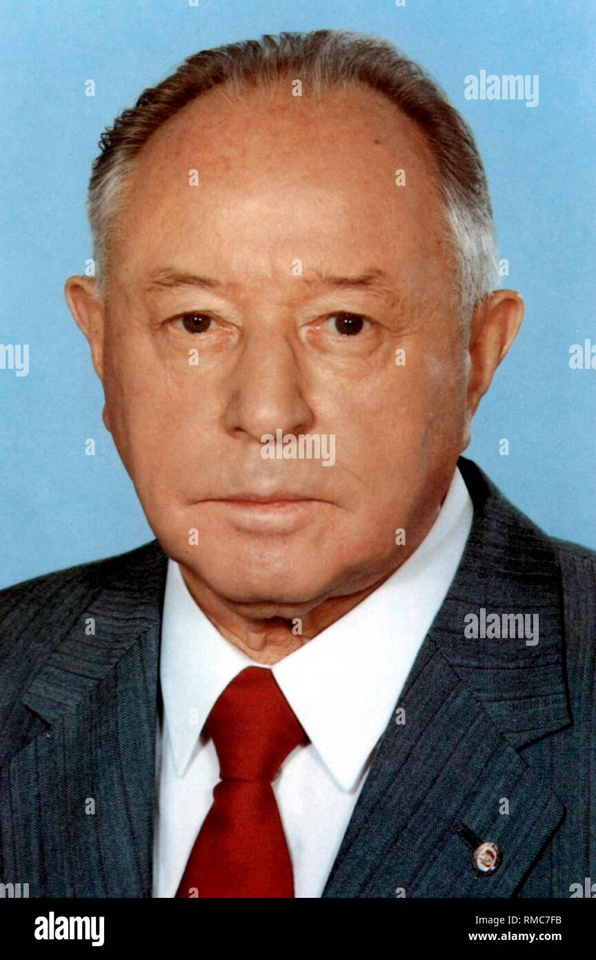 Stasi Chef Erich Mielke - (28.12.1907 - 21.05.2000), zwischen 1957 ...