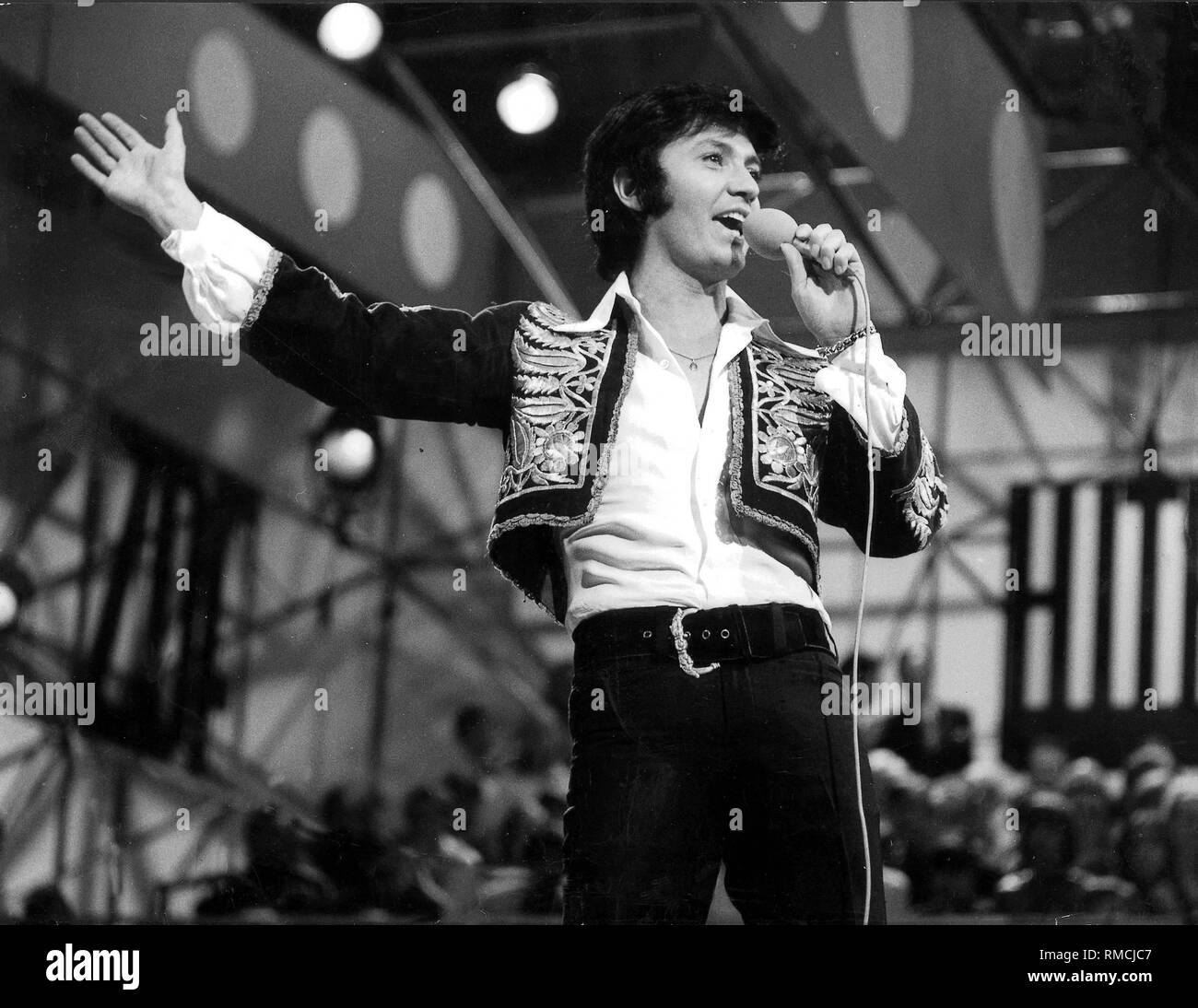 Rex Gildo, ein Deutscher Schlager Sänger und Schauspieler. Undatiertes ...