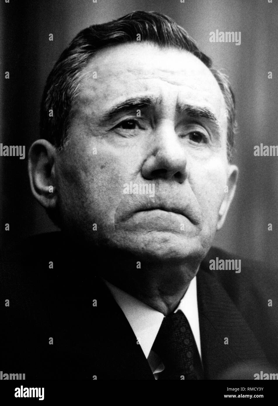Soviet foreign minister andrei gromyko -Fotos und -Bildmaterial in ...