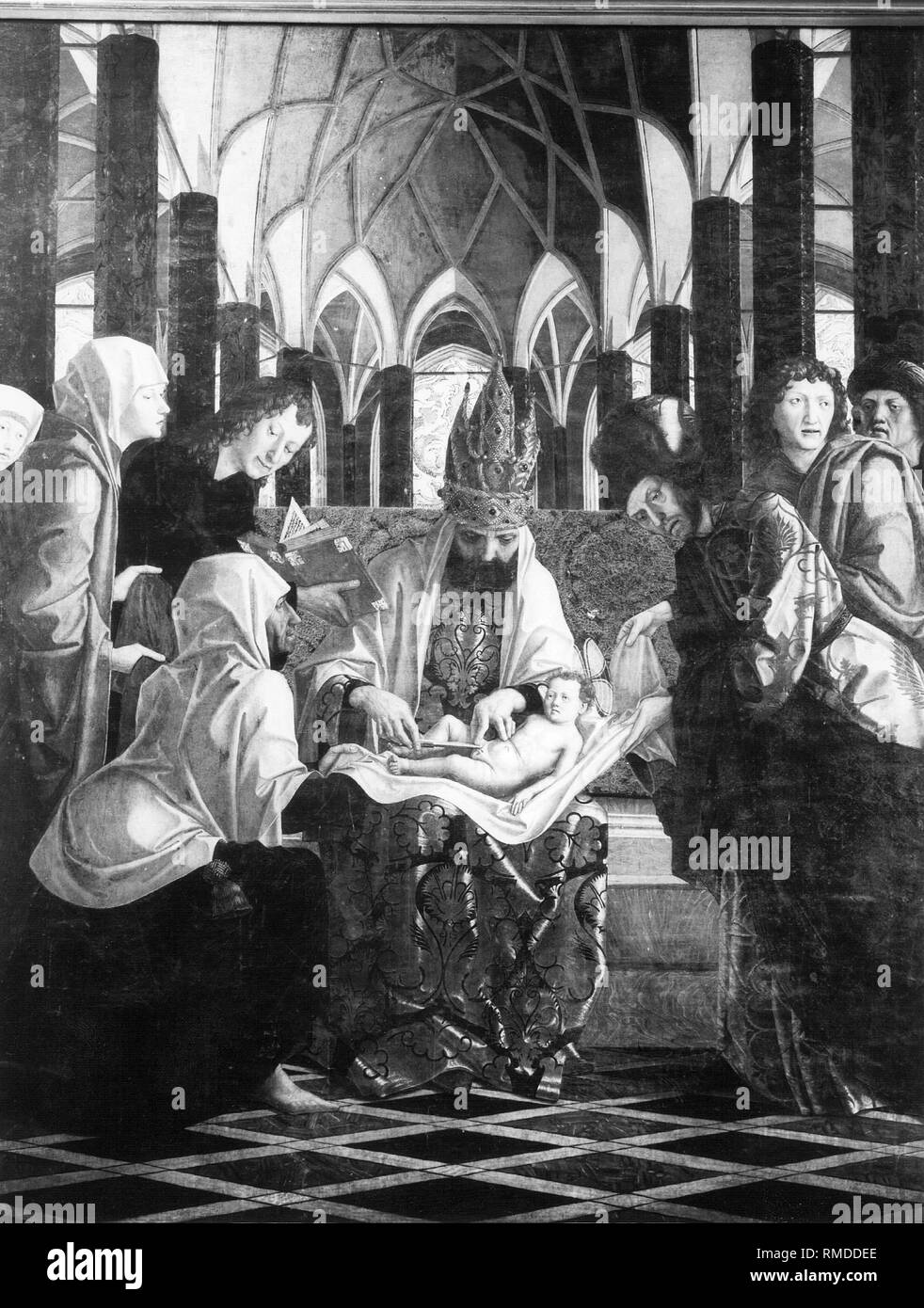 Die beschneidung von jesus Schwarzweiß-Stockfotos und -bilder - Alamy