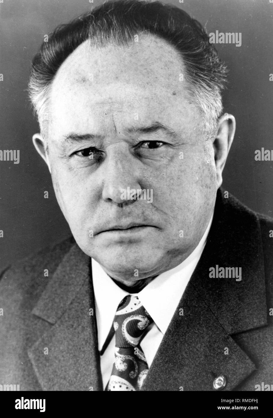 Stasi Chef Erich Mielke - (28.12.1907 - 21.05.2000), zwischen 1957 ...