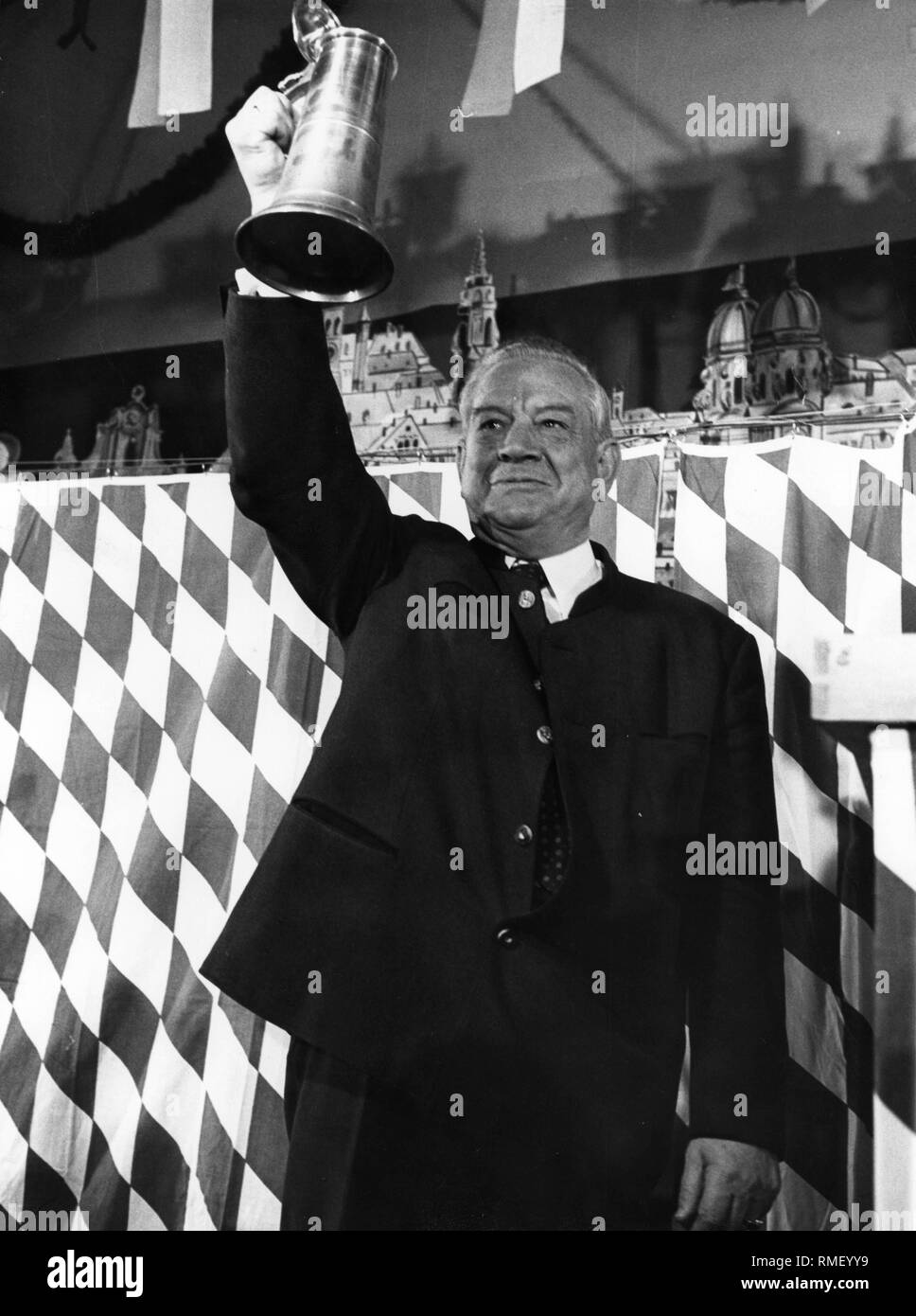 Alfons Goppel Stockfotos und -bilder Kaufen - Alamy