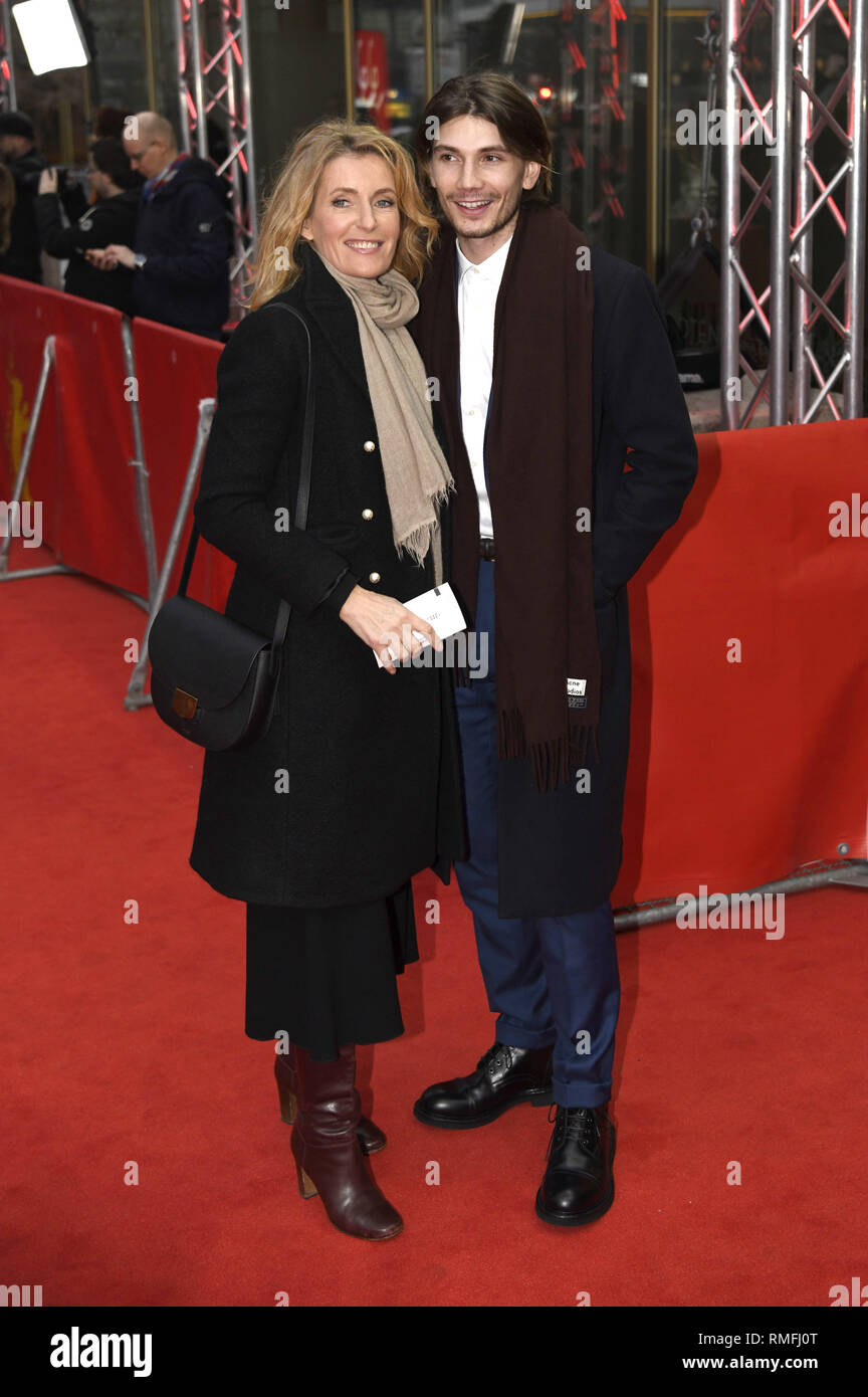 Berlin, Deutschland. 13 Feb, 2019. Maria Furtwängler und Christopher ...