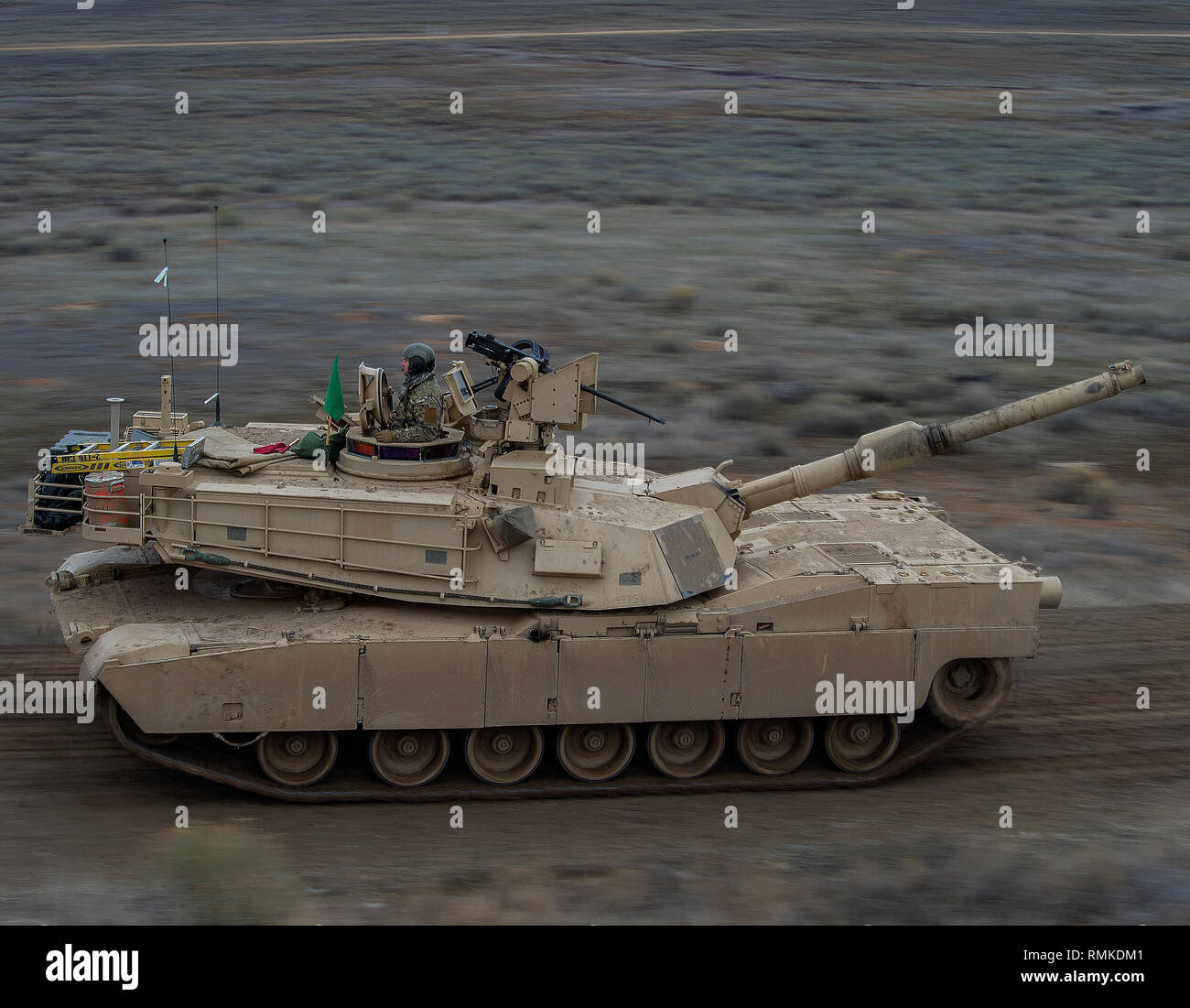 M1A2 Abrams Panzer von einer Firma, 2-116 th Kavallerie Brigade Combat ...