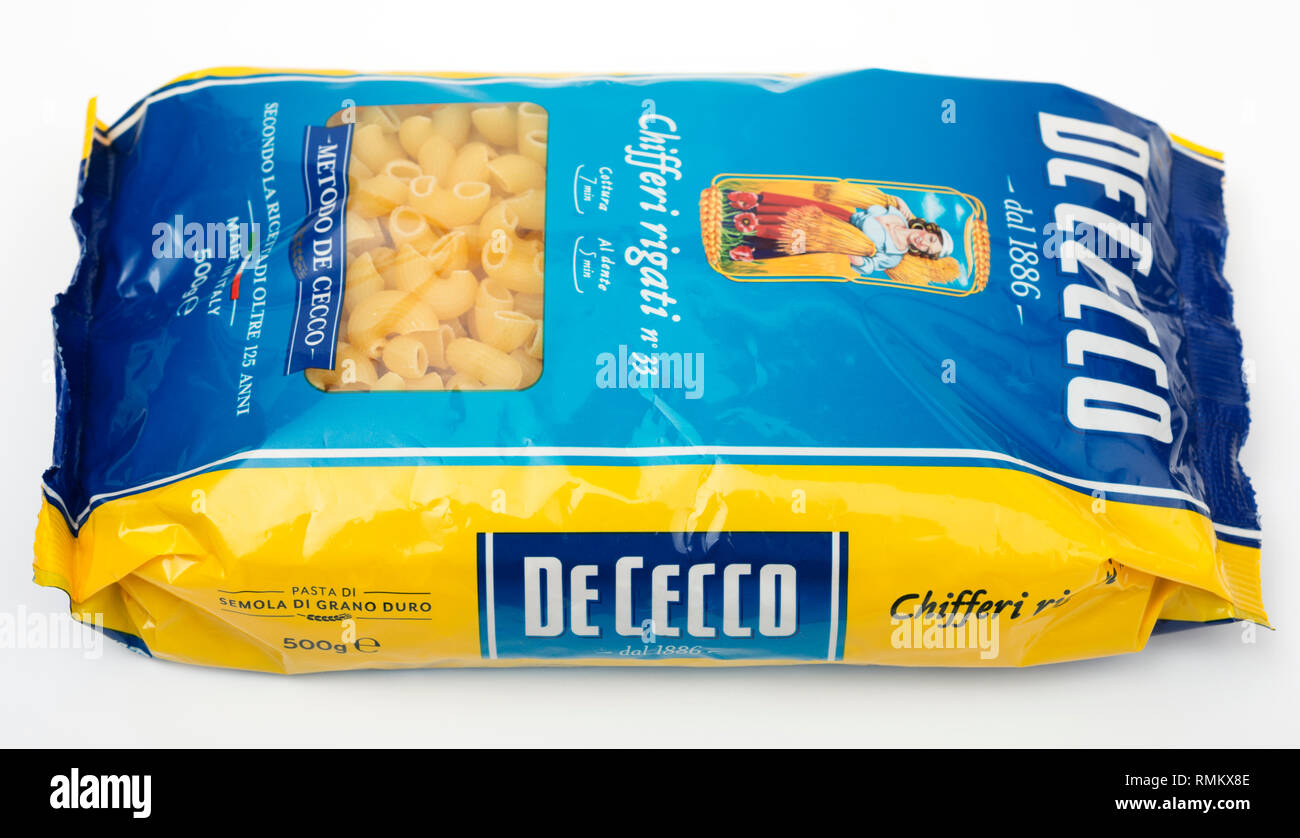 Pasta packet -Fotos und -Bildmaterial in hoher Auflösung – Alamy
