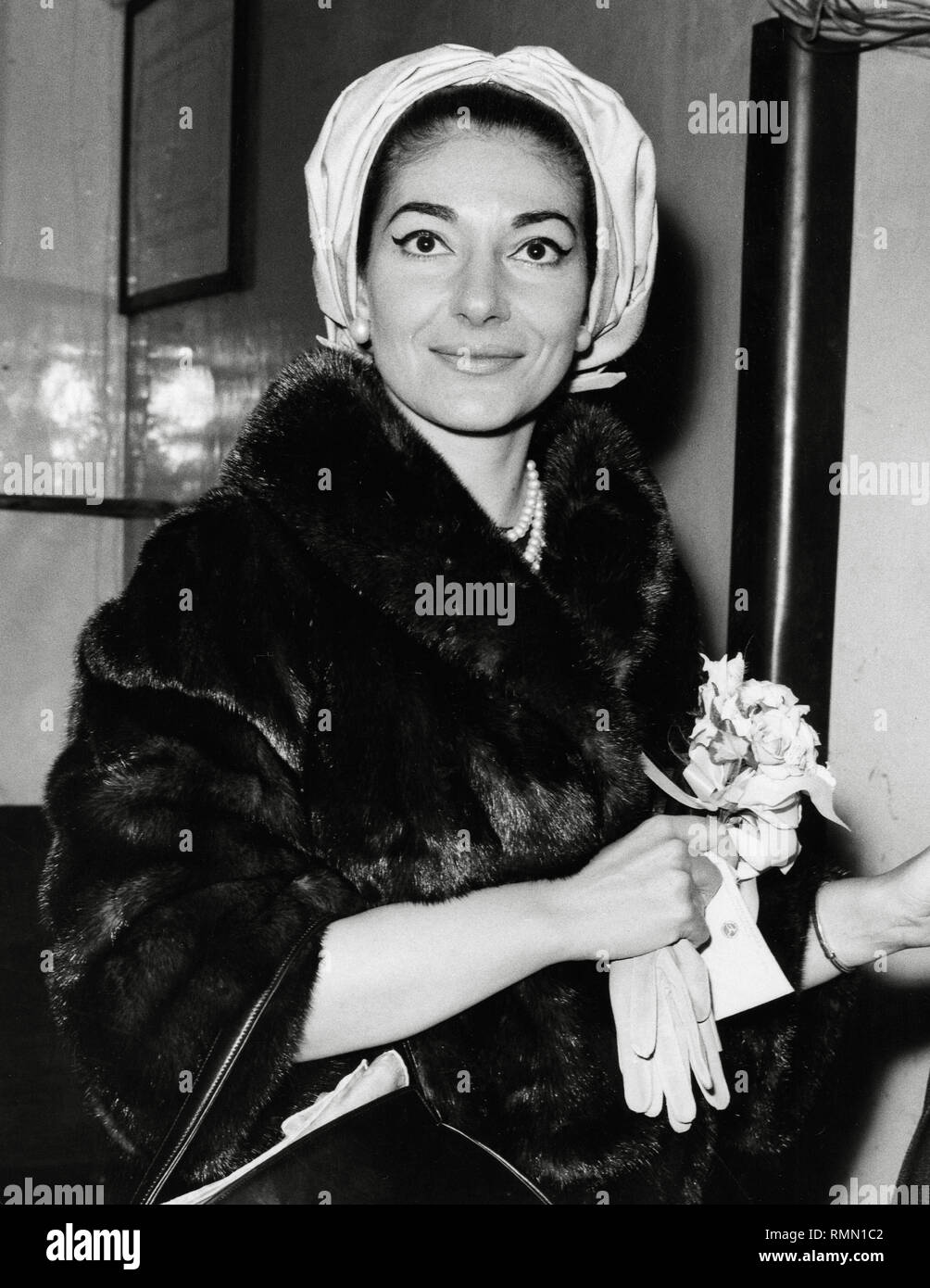 Opera Singer Maria Callas In Stockfotos und -bilder Kaufen - Alamy