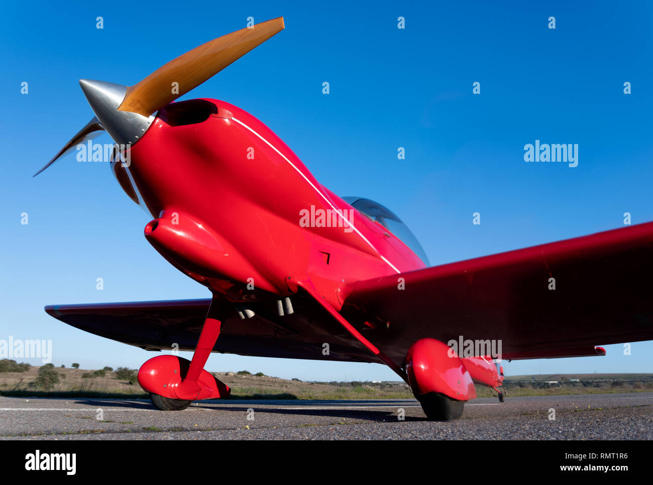 Front Small Aircraft Propeller Stockfotos und -bilder Kaufen - Alamy