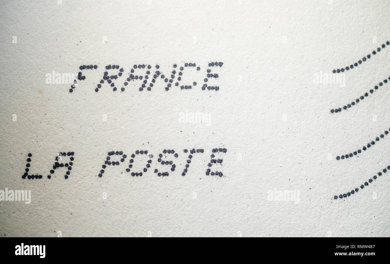 Paris Postkarte Antik Stockfotos und -bilder Kaufen - Alamy