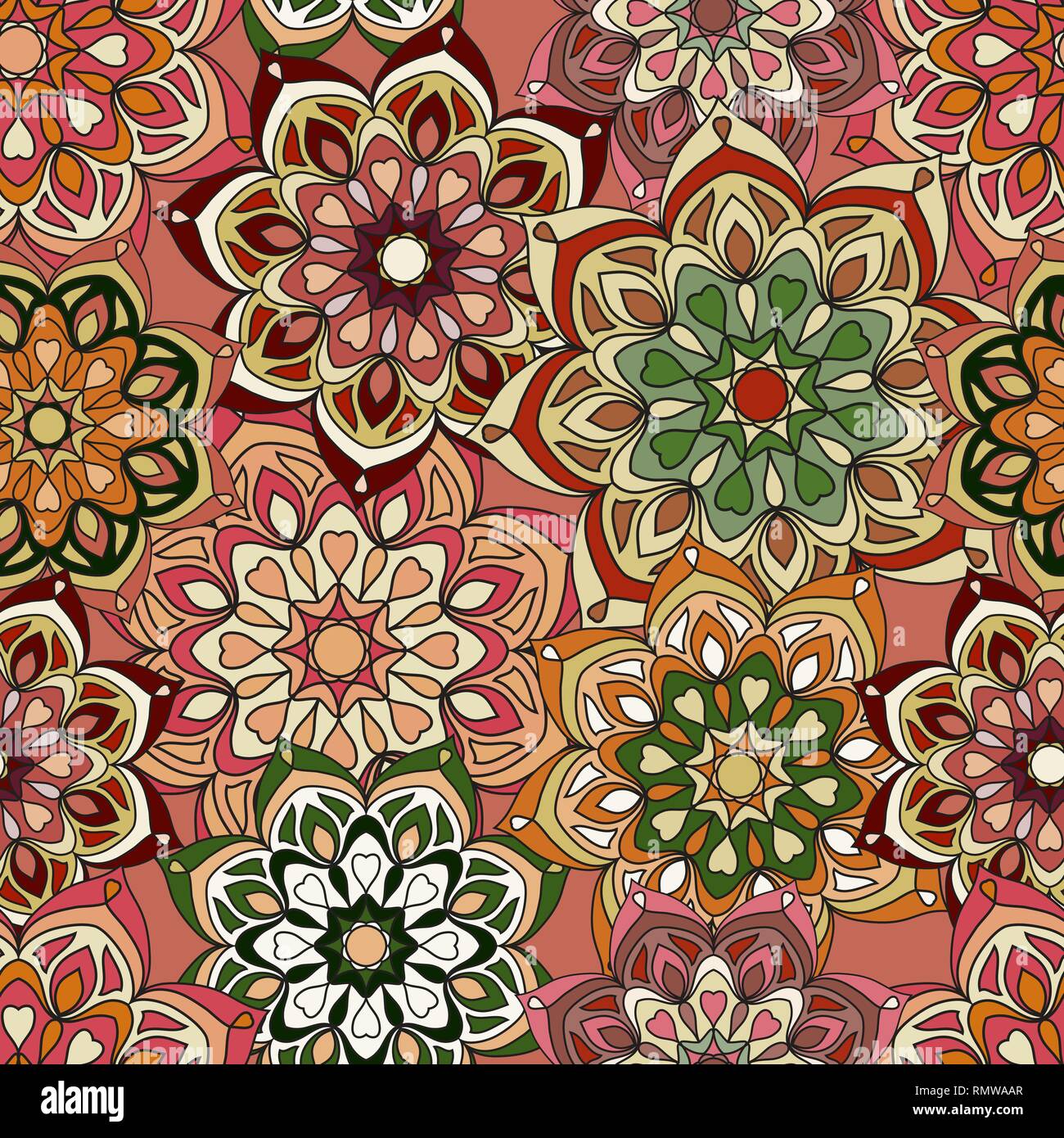 Mandala orient vorlage Stock-Vektorgrafiken kaufen - Seite 2 - Alamy