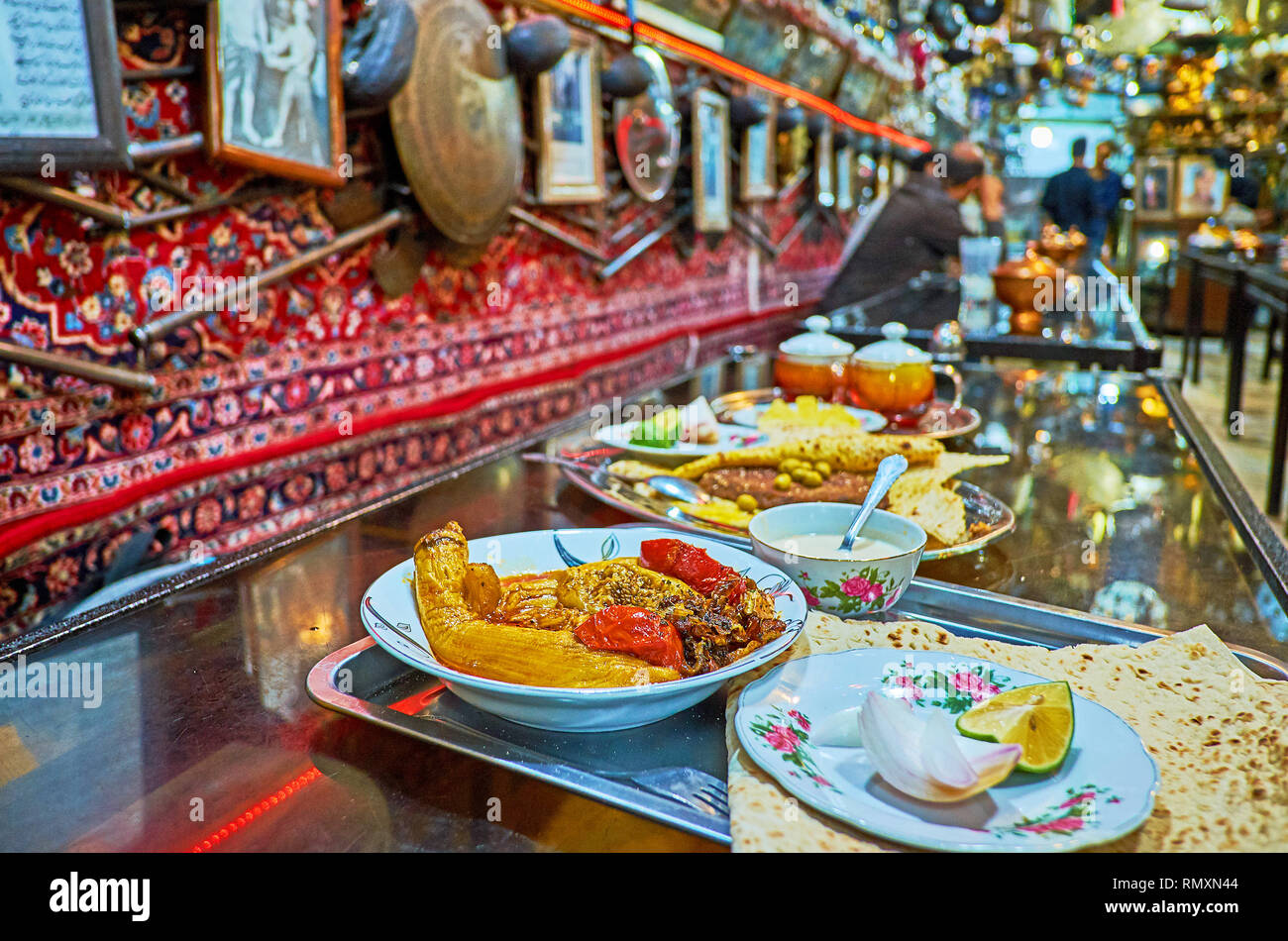 Iranian Restaurant Stockfotos & Iranian Restaurant Bilder - Alamy