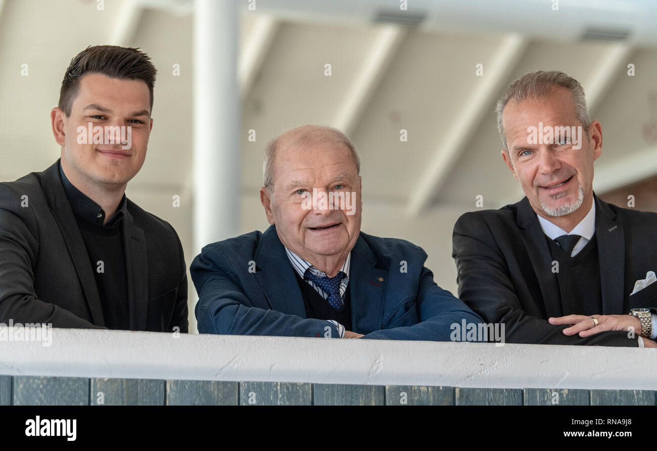 18. Februar 2019, Baden-Wuerttemberg, Rost: Max Klemmer, Horst Klemmer ...