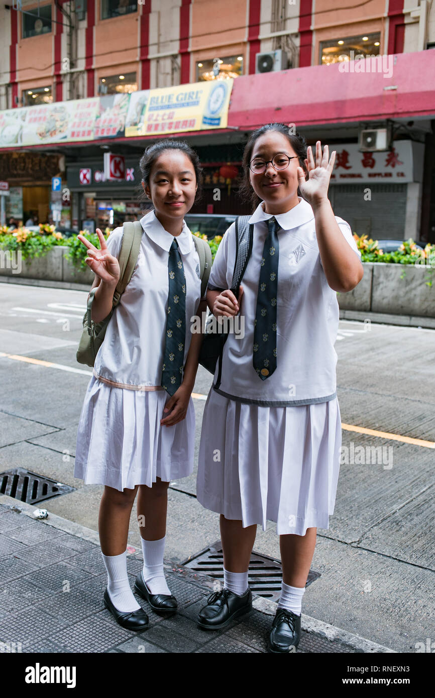 Asia China Hong Kong School Stockfotos Und Bilder Kaufen Alamy