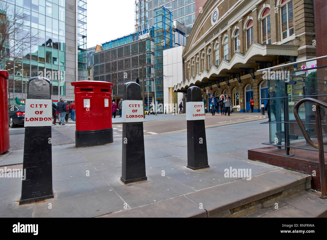 Stadt London Poller Stockfotos und -bilder Kaufen - Alamy