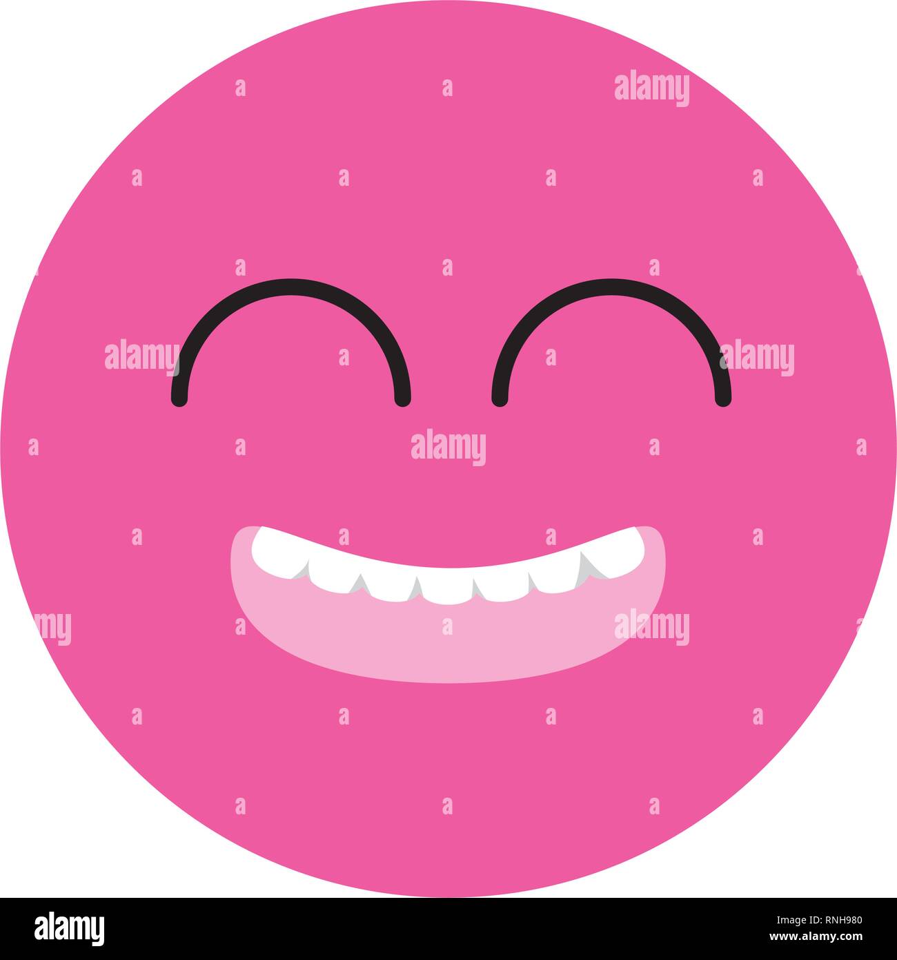 Smiling cartoon emoji emoticon smiley -Fotos und -Bildmaterial in hoher ...